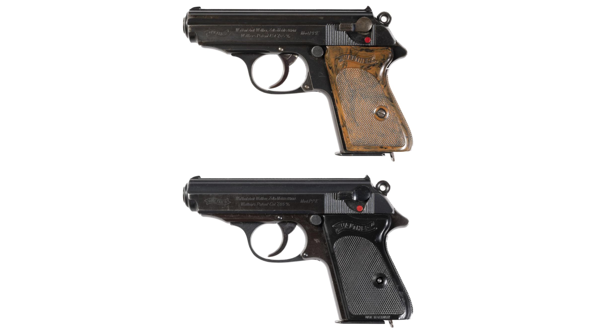 Two German Walther PPK Semi-Automatic Pistols | Rock Island Auction