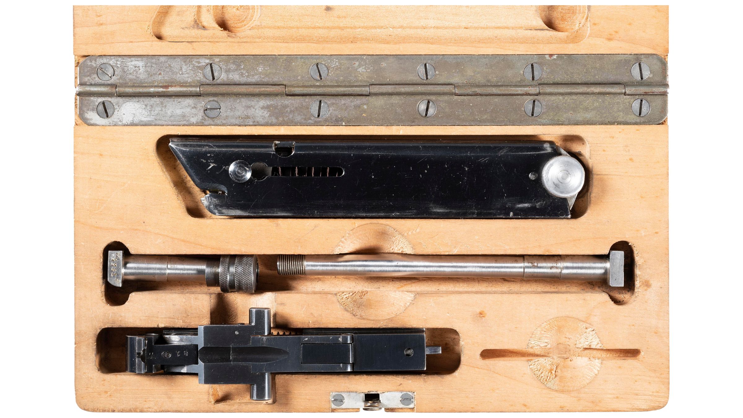 Military Marked Erma Erfurt 22 LR Luger Conversion Kit with Case | Rock ...