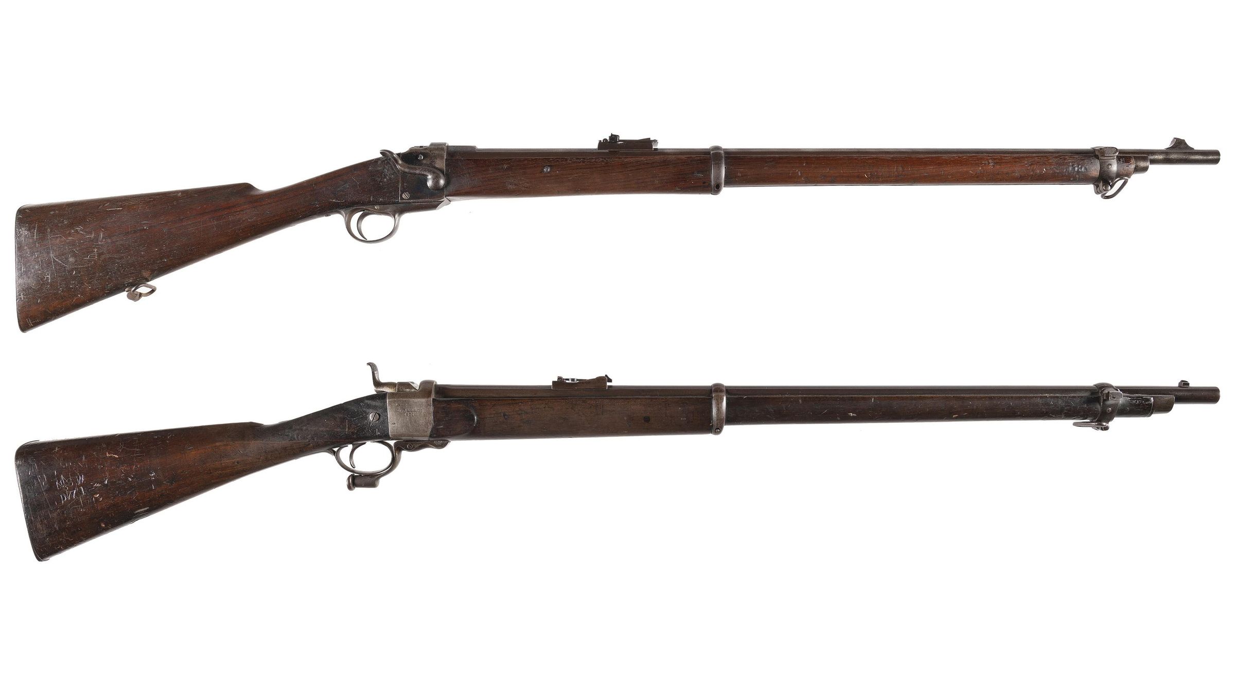 Two Westley Richards Single Shot Rifles | Rock Island Auction