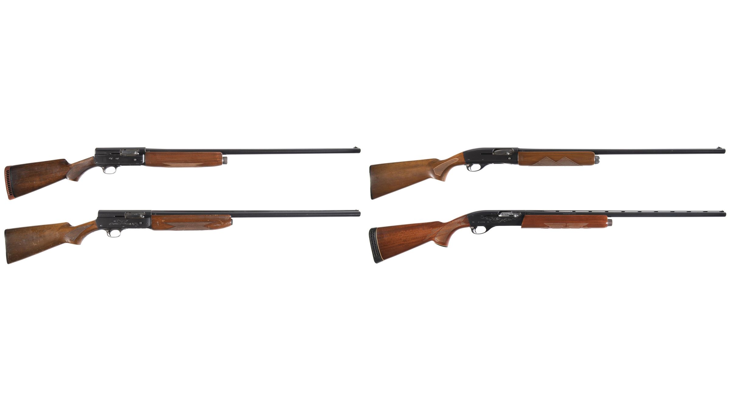 Four Remington Semi-Automatic Shotguns | Rock Island Auction