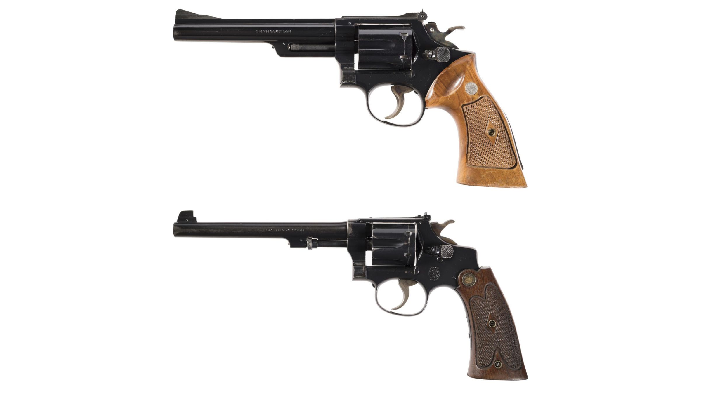 Two Smith & Wesson Double Action Revolvers | Rock Island Auction