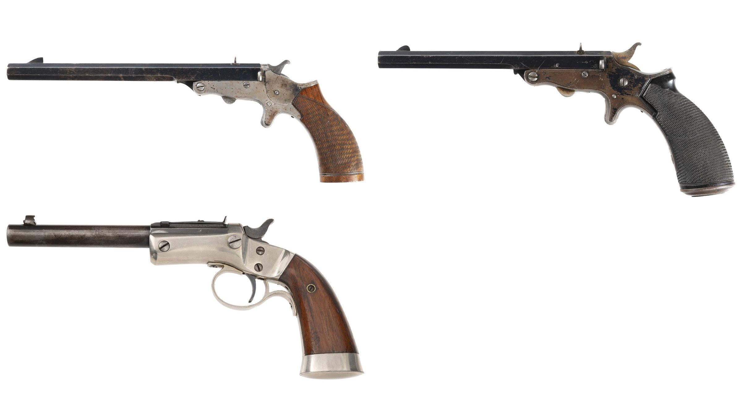 Three Single Shot Saloon Pistols | Rock Island Auction