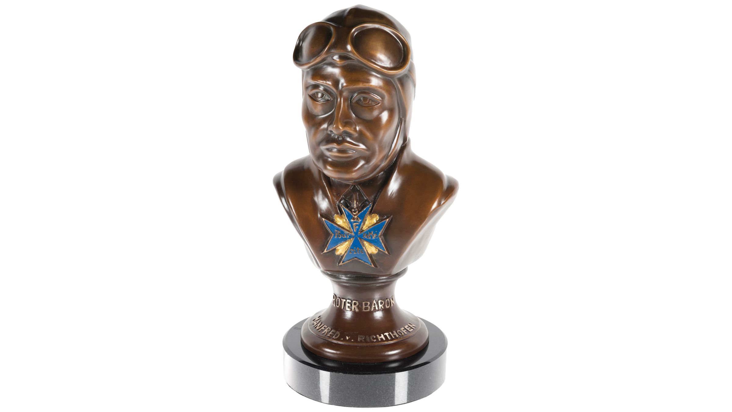 "The Red Baron" Bronze by F. Preis | Rock Island Auction