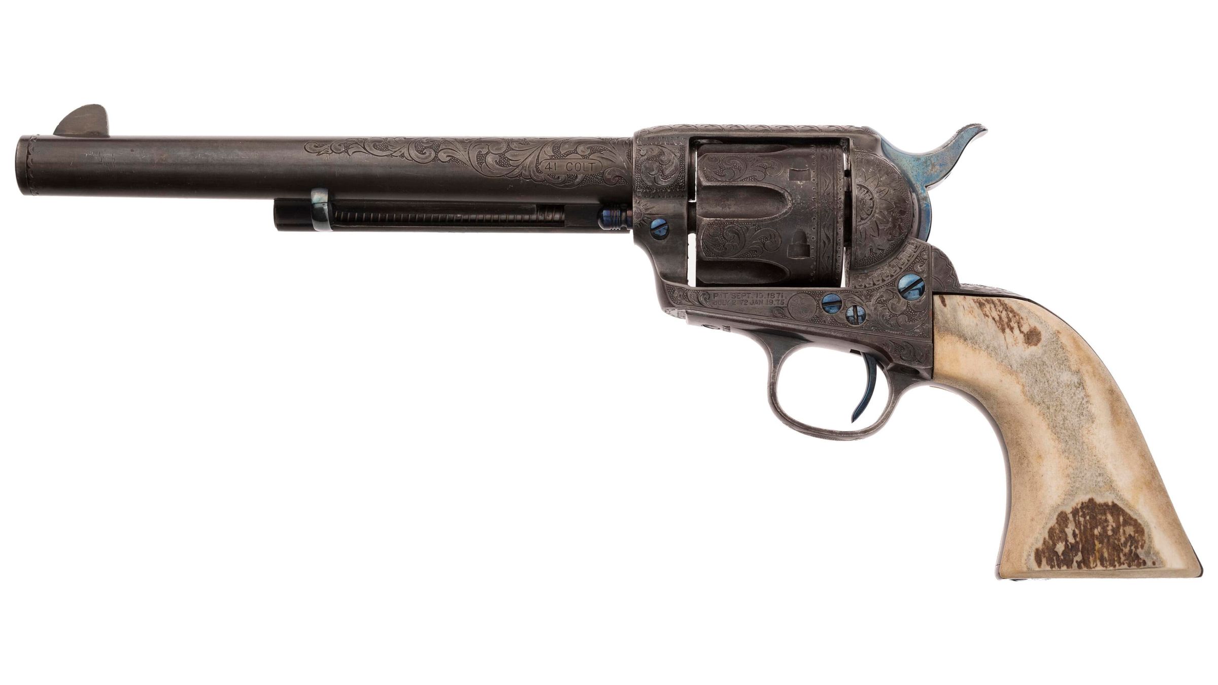 Colt 1st Generation Single Action Army Revolver with Stag Grips | Rock ...