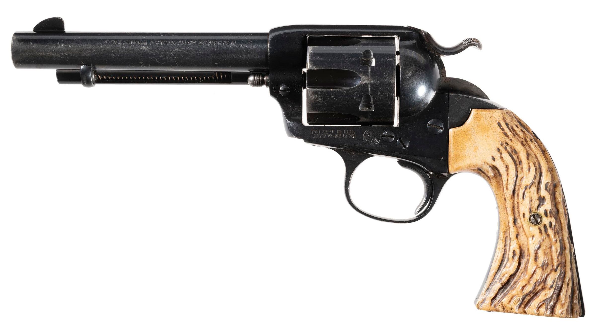 Tex Terry Inscribed Colt Bisley Revolver | Rock Island Auction