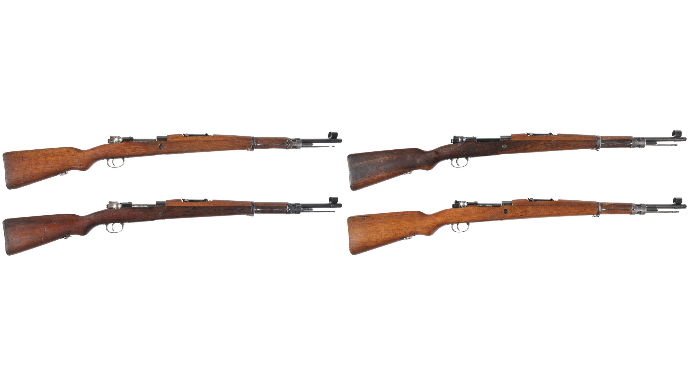 Four Yugoslavian M24/47 Mauser Bolt Action Rifles | Rock Island Auction