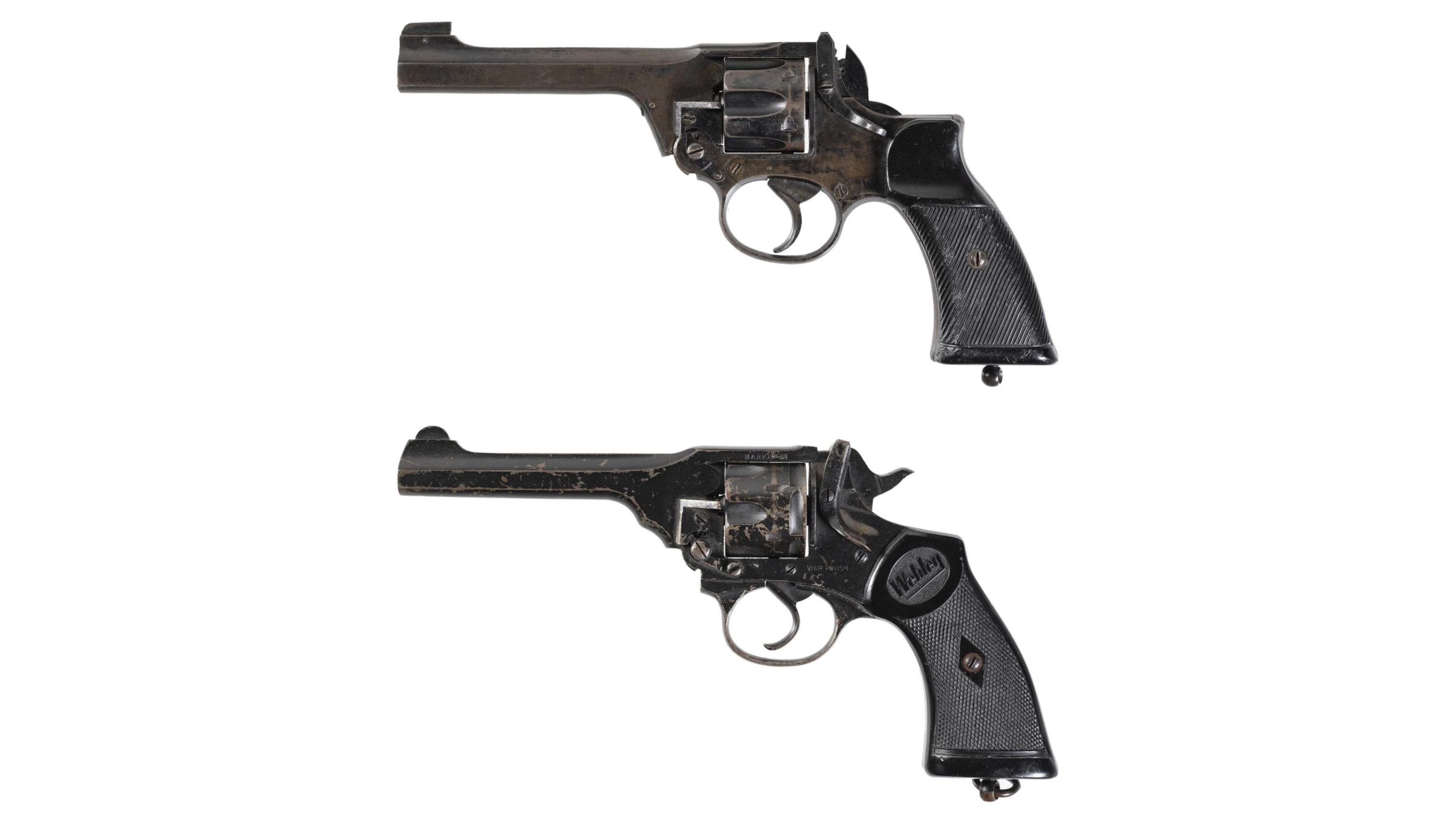 Two British Military Double Action Revolvers | Rock Island Auction