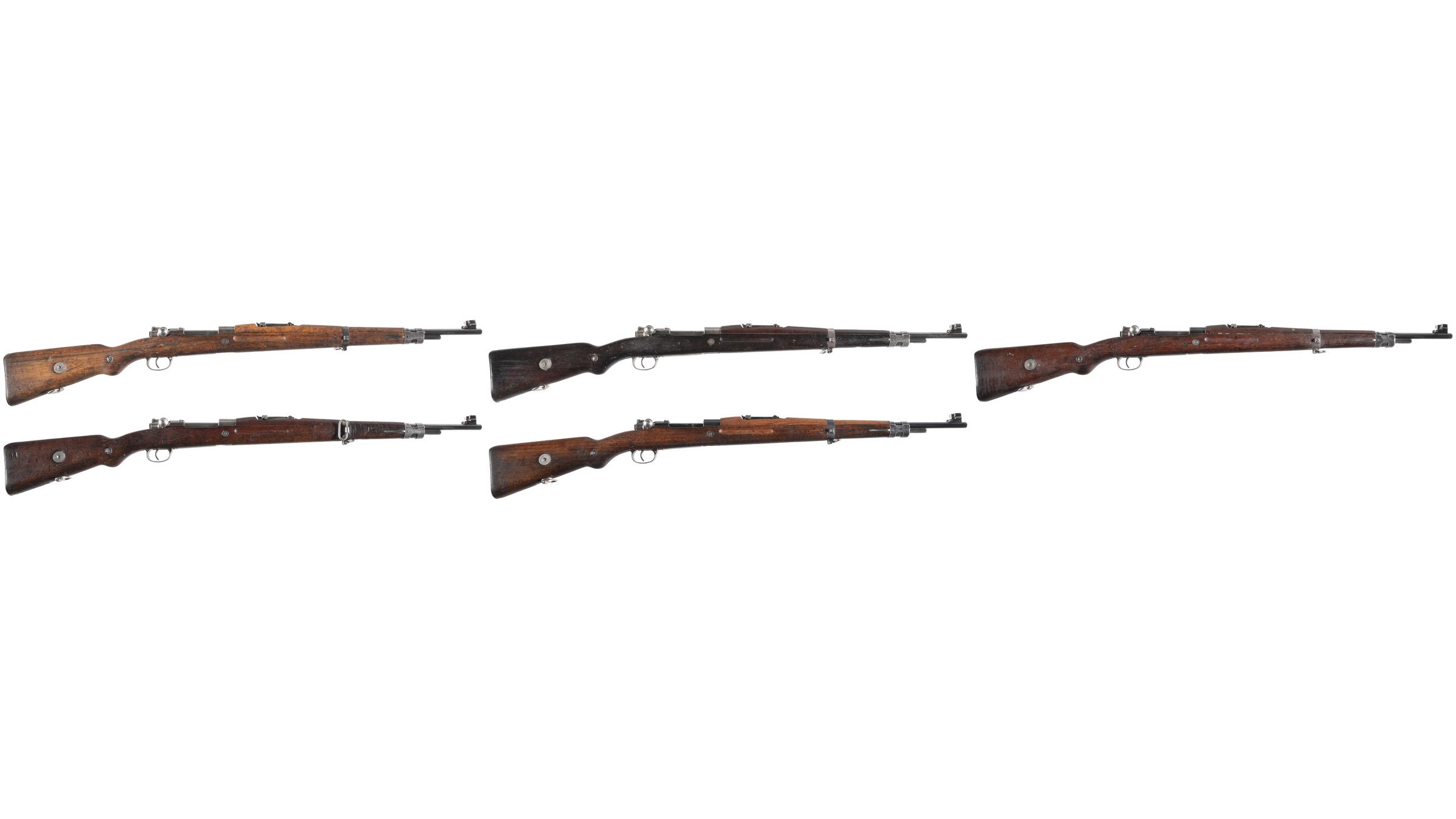 Five Czech Military VZ24 Mauser Bolt Action Rifles | Rock Island Auction