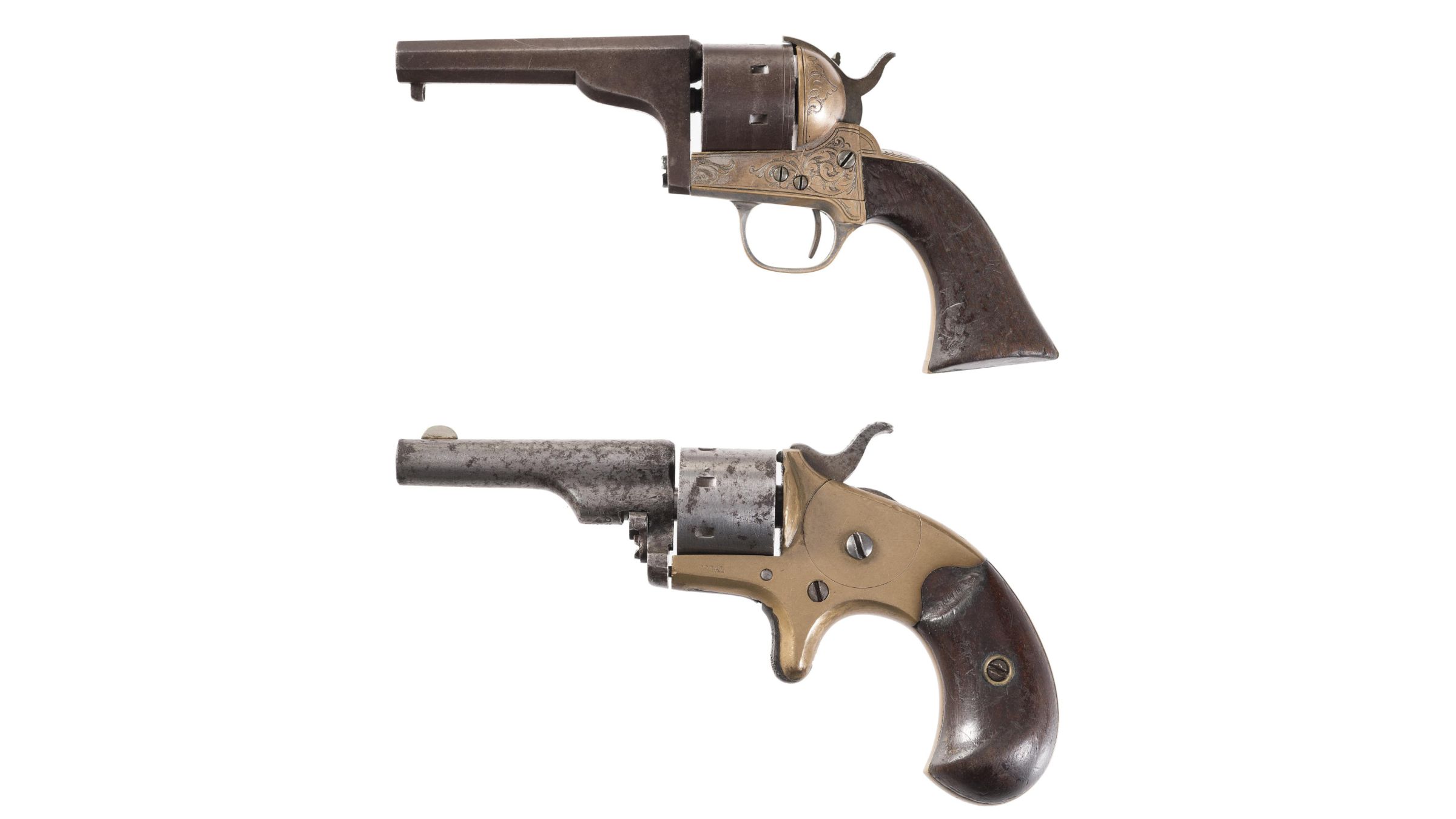 Two Antique American Revolvers | Rock Island Auction
