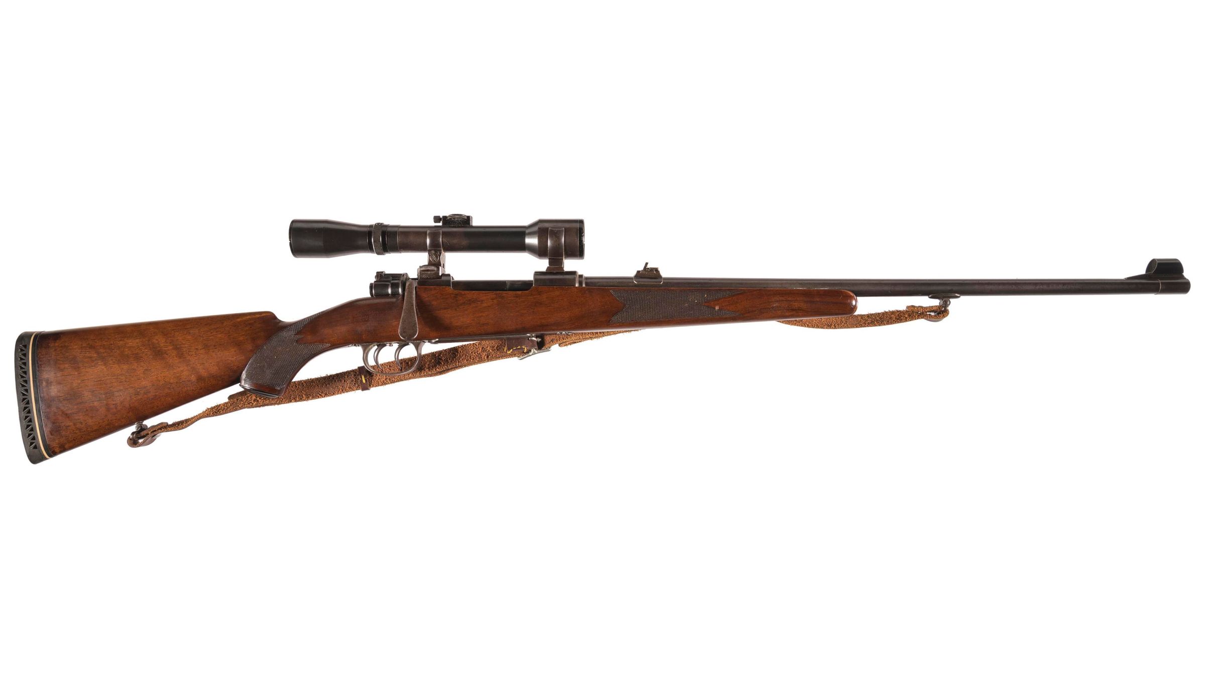 German Mauser 98 Sporting Bolt Action Rifle with Scope | Rock Island ...