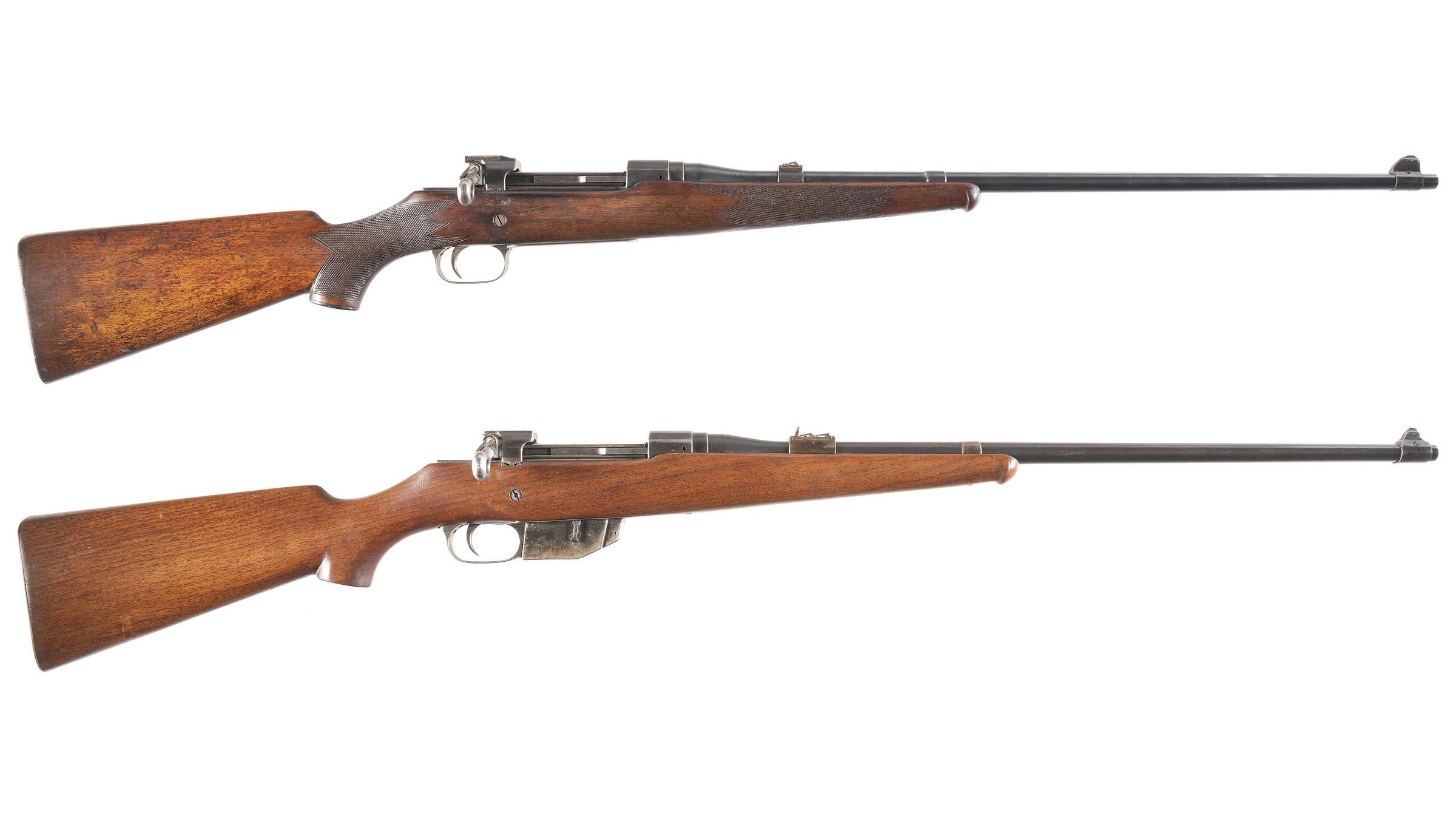 Two Canadian Ross Straight Pull Bolt Action Rifles | Rock Island Auction