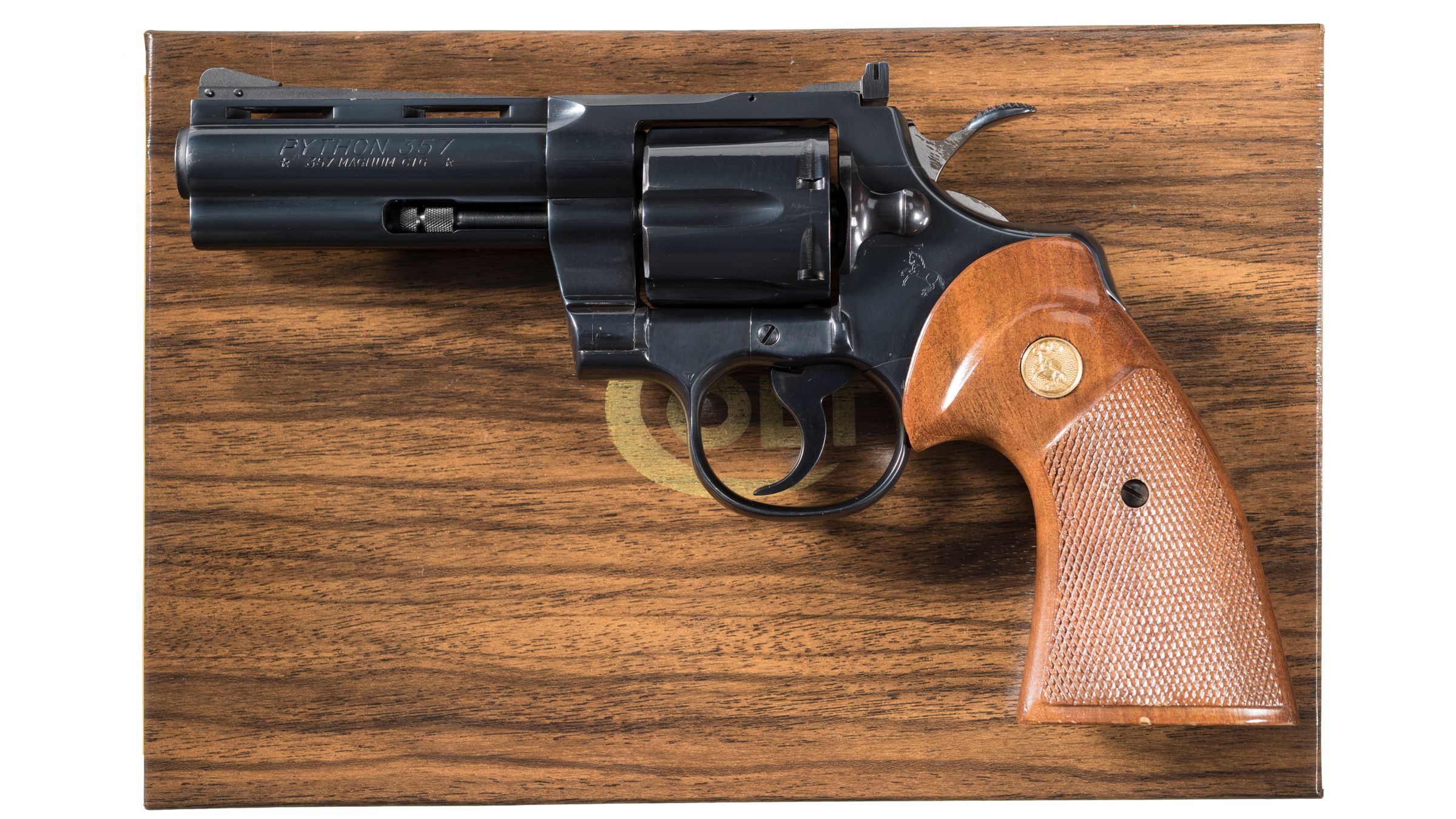 Colt Python Double Action Revolver with Box and Factory Letter | Rock ...