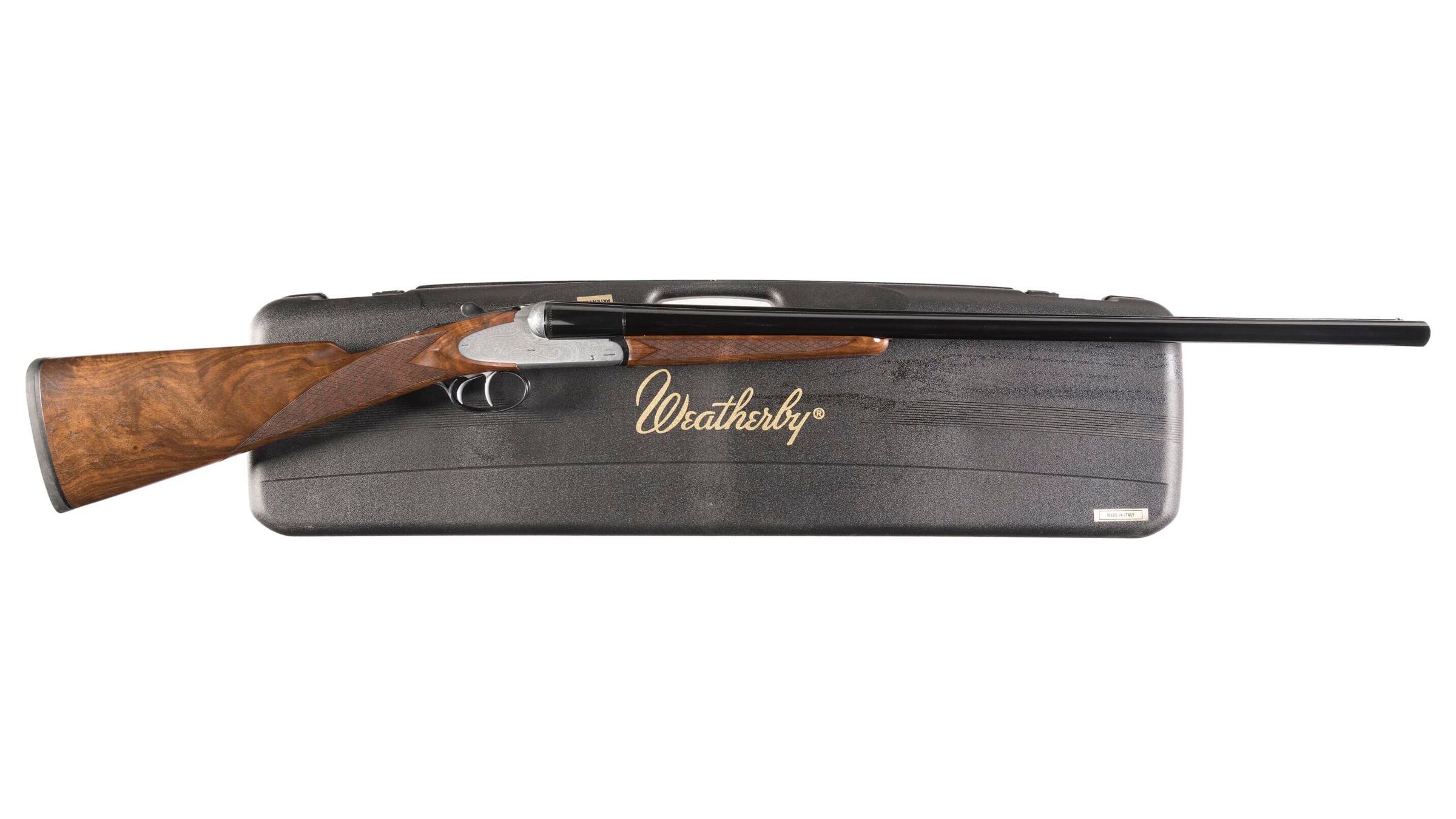 Weatherby Athena D'Italia Double Barrel Shotgun with Case | Rock Island ...