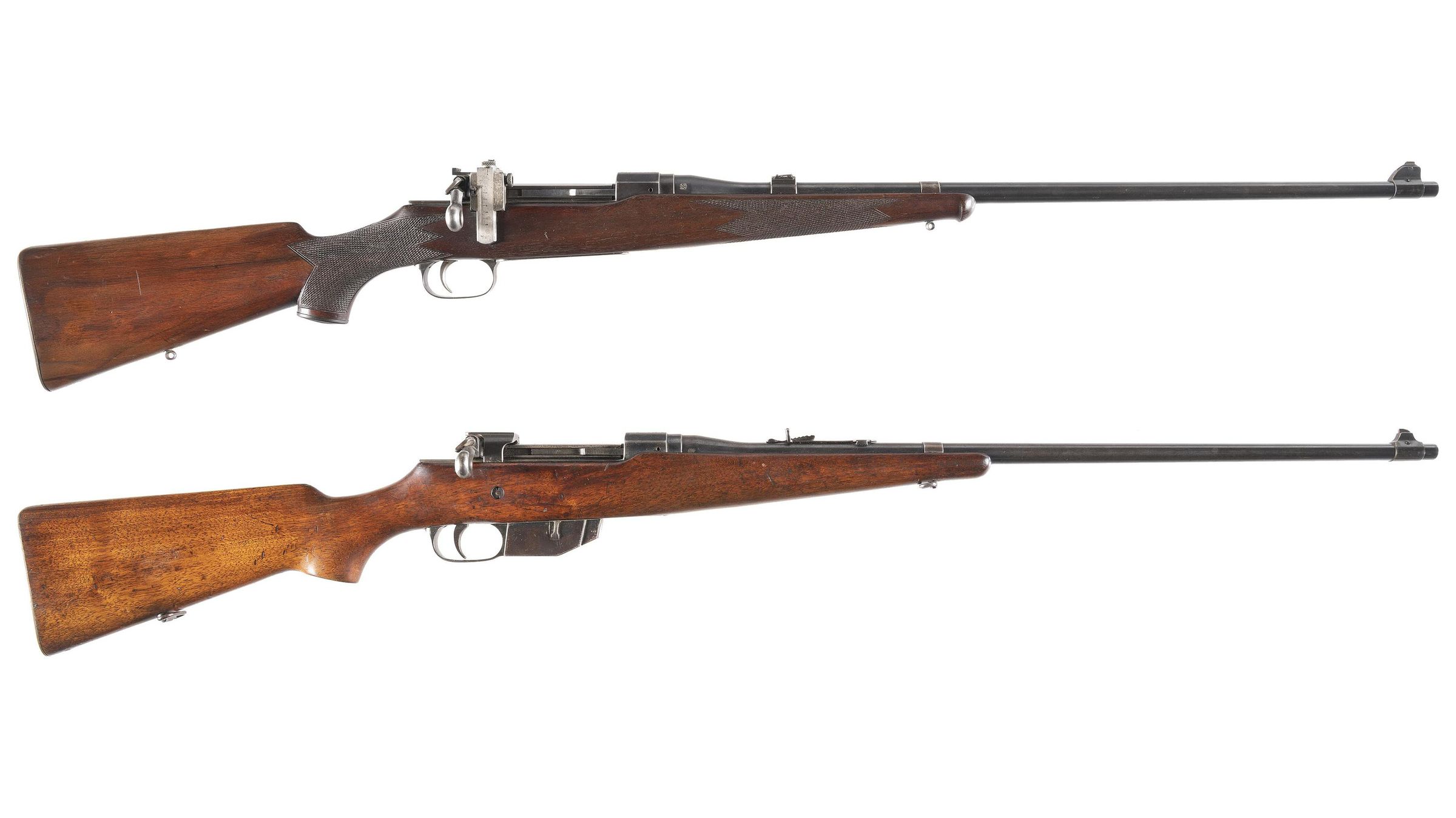 Two Canadian Ross Straight Pull Bolt Action Rifles | Rock Island Auction