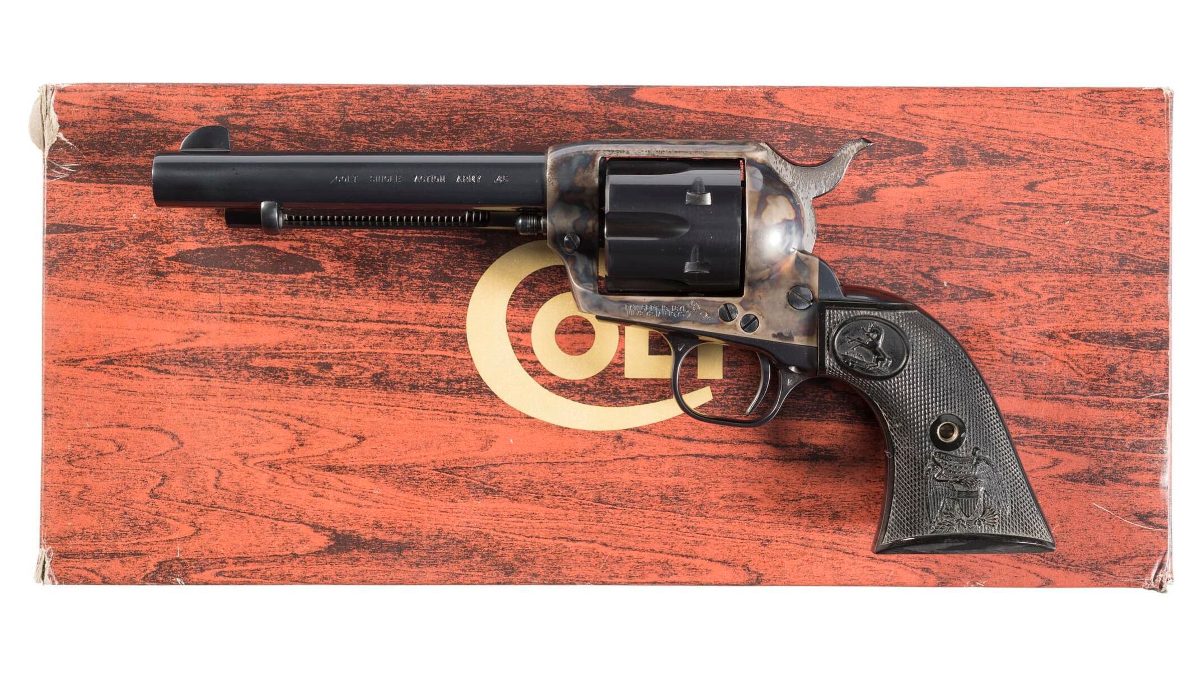 Colt Third Generation Single Action Army Revolver with Box | Rock Island Auction