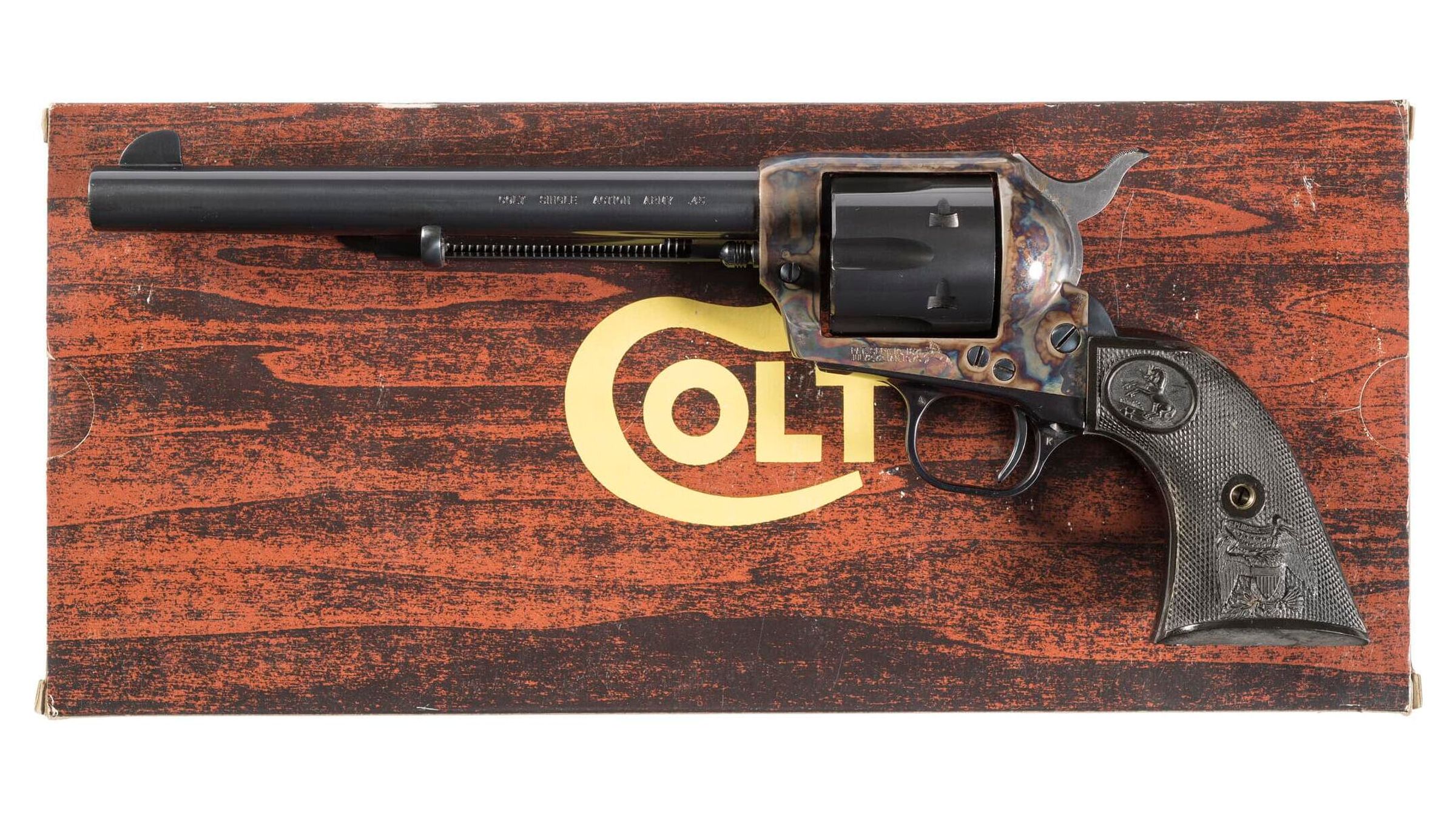 Colt Third Generation Single Action Army Revolver with Box | Rock Island Auction