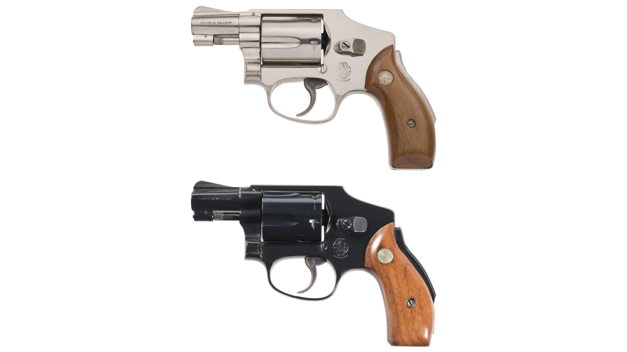 Two Smith & Wesson Model 40 Double Action Revolvers | Rock Island Auction