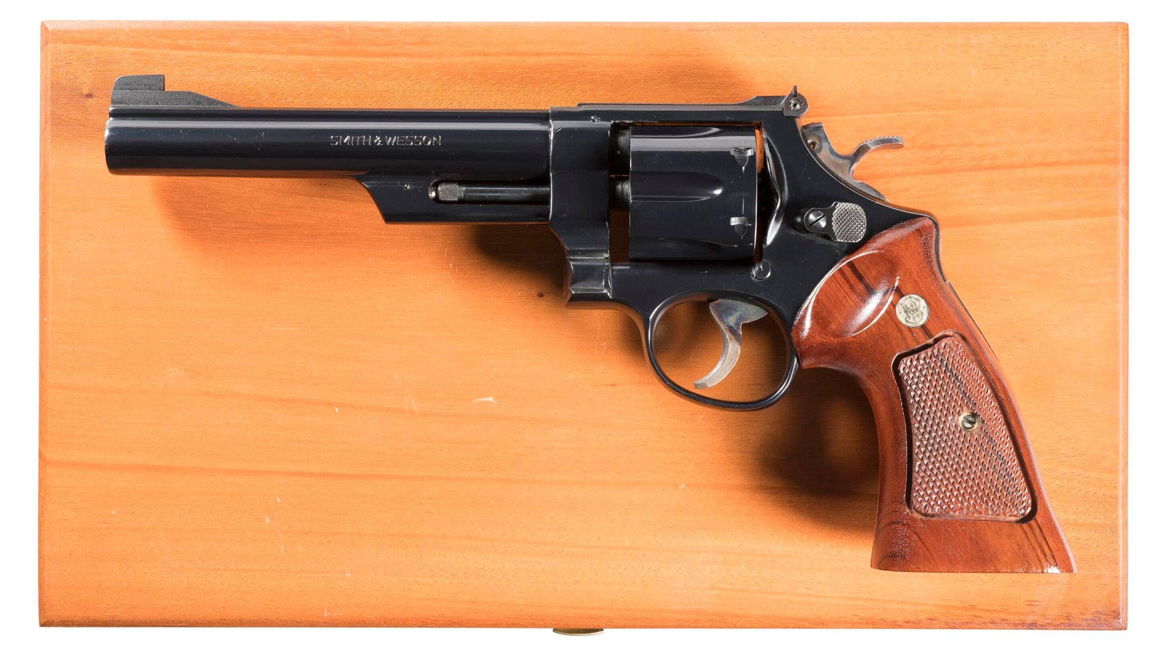Cased Smith & Wesson Model 25-2 Double Action Revolver | Rock Island ...