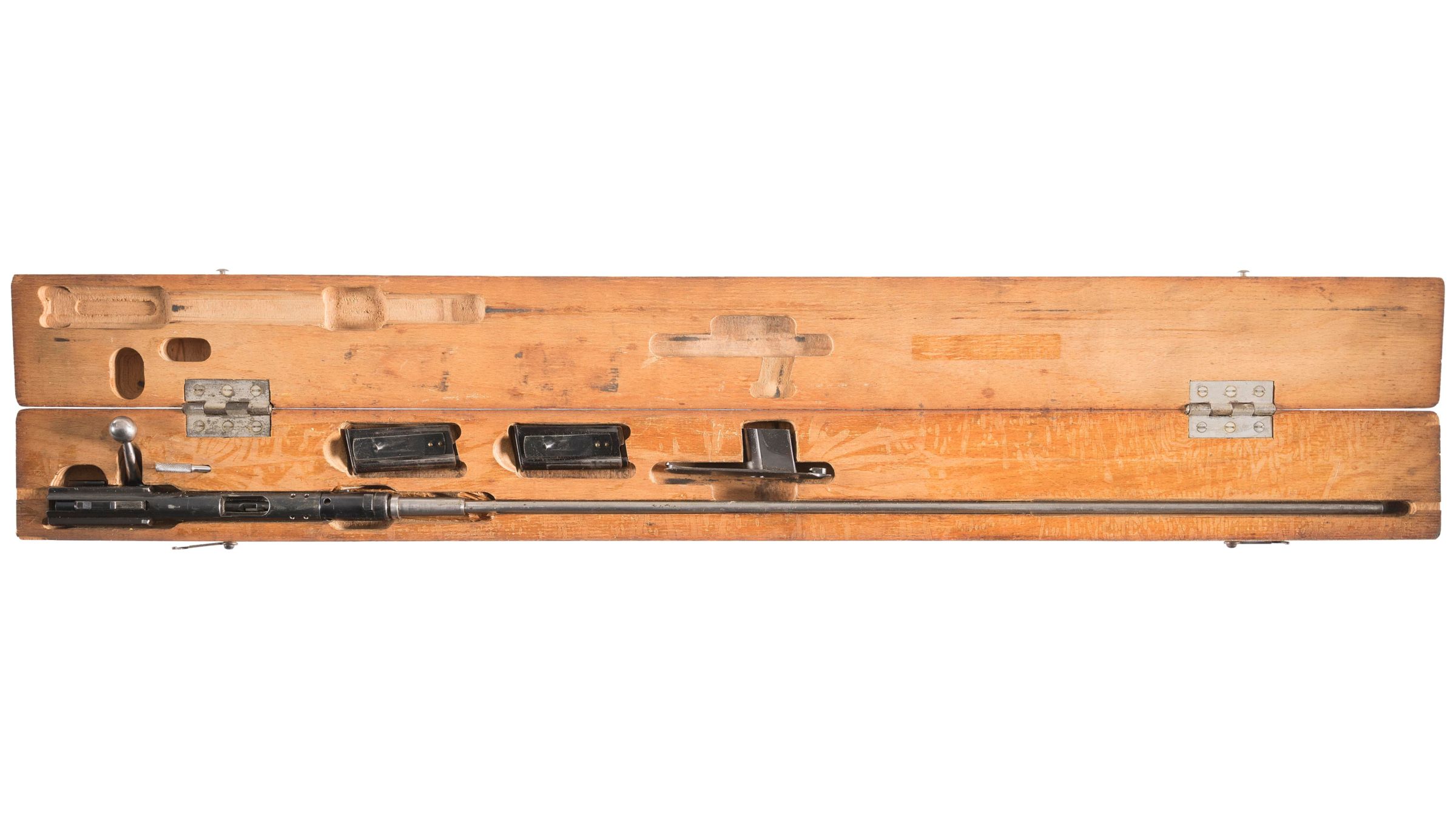 Erma K98 22 LR Conversion Kit in Wooden Case | Rock Island Auction