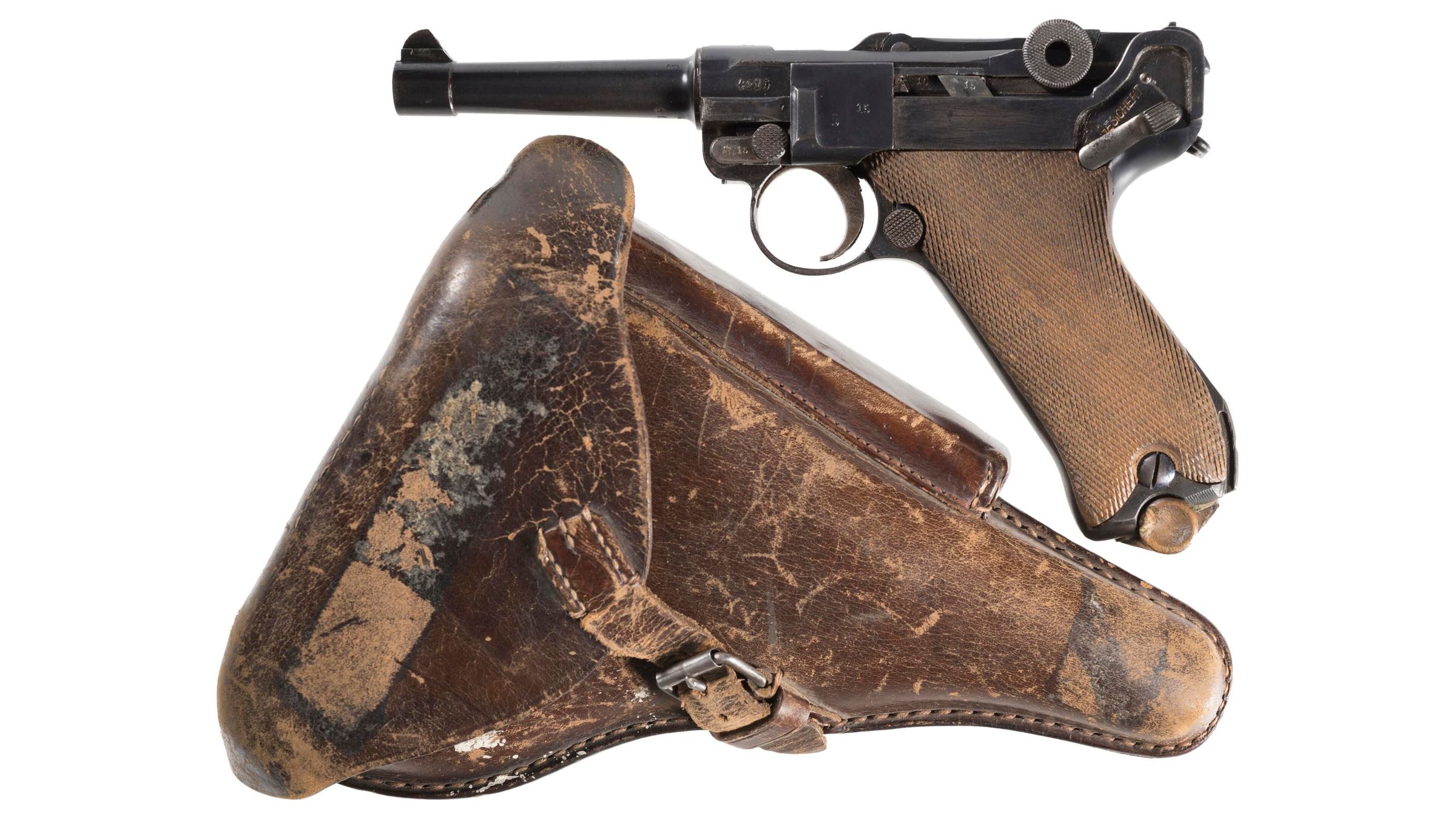 Erfurt 1908 Military Luger Semi-Automatic Pistol | Rock Island Auction