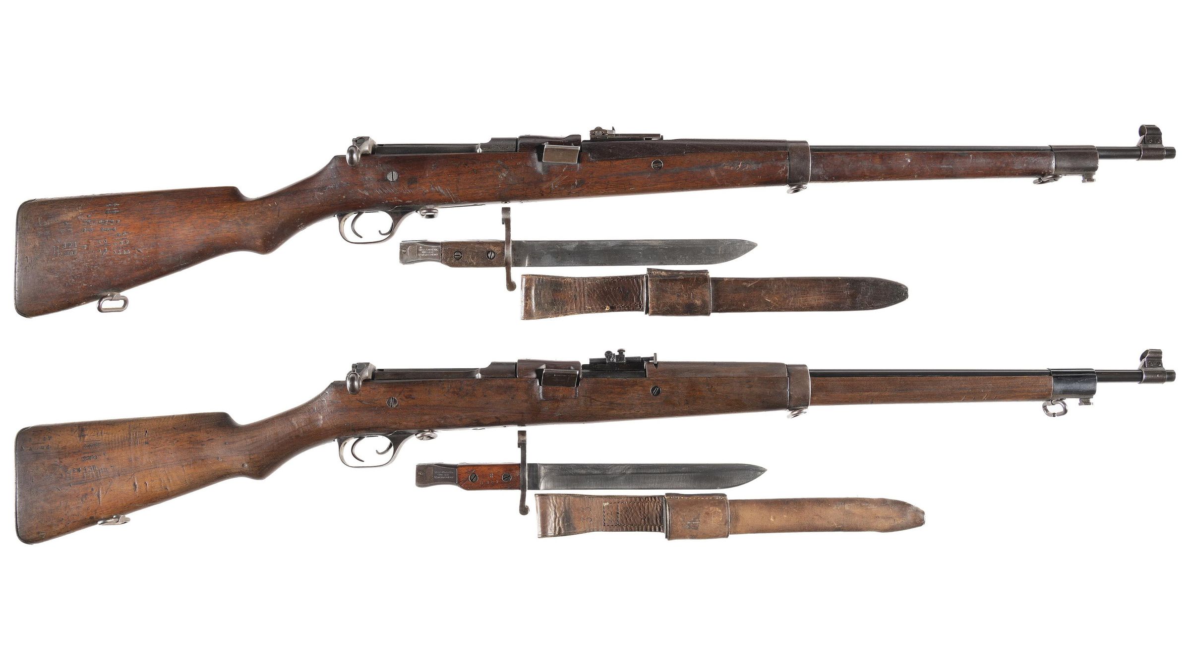 Two Military Ross Model 1905 Mk. II Straight Pull Rifles | Rock Island ...