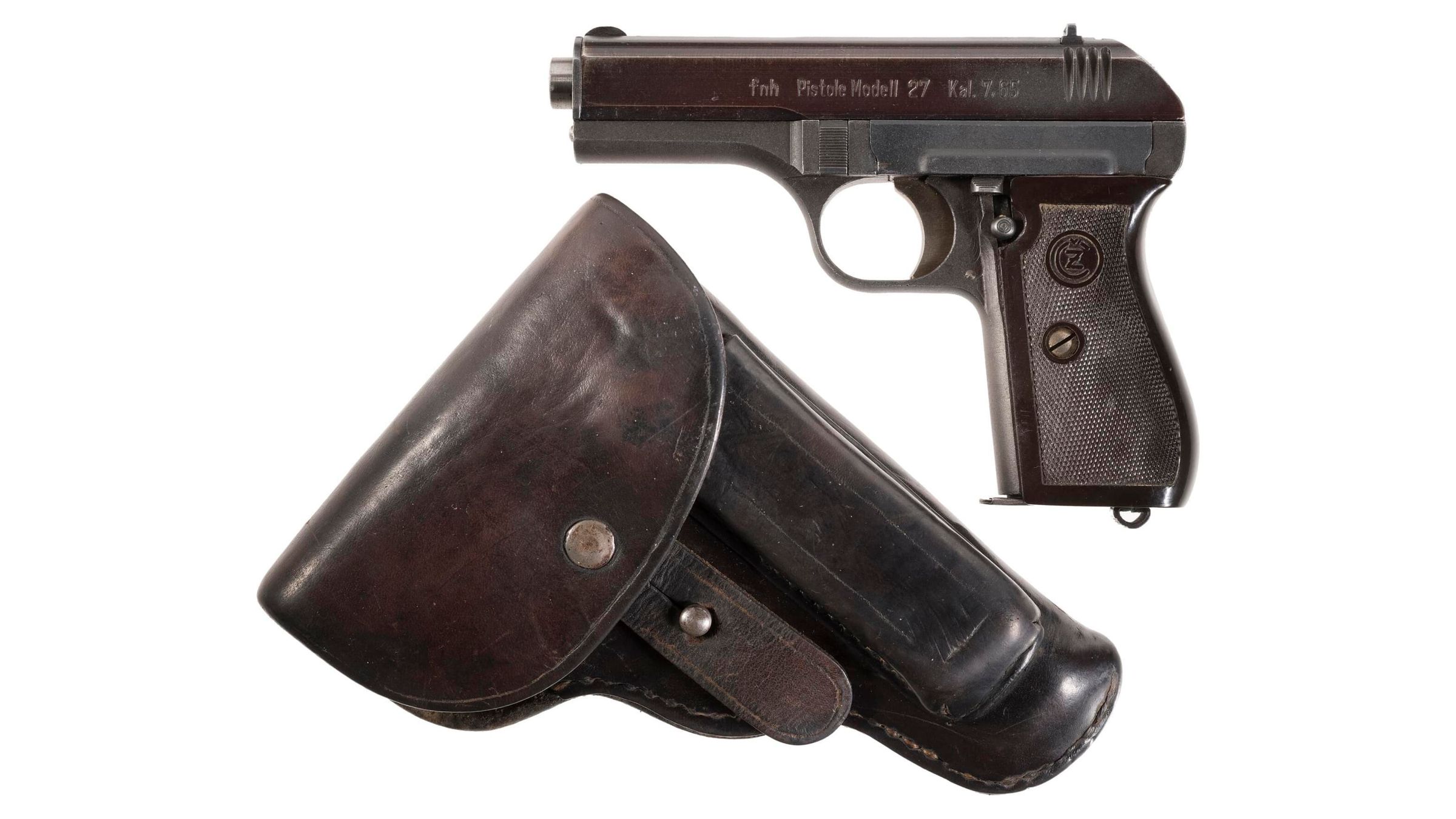 German Occupation CZ Model 27 Semi-Automatic Pistol | Rock Island Auction