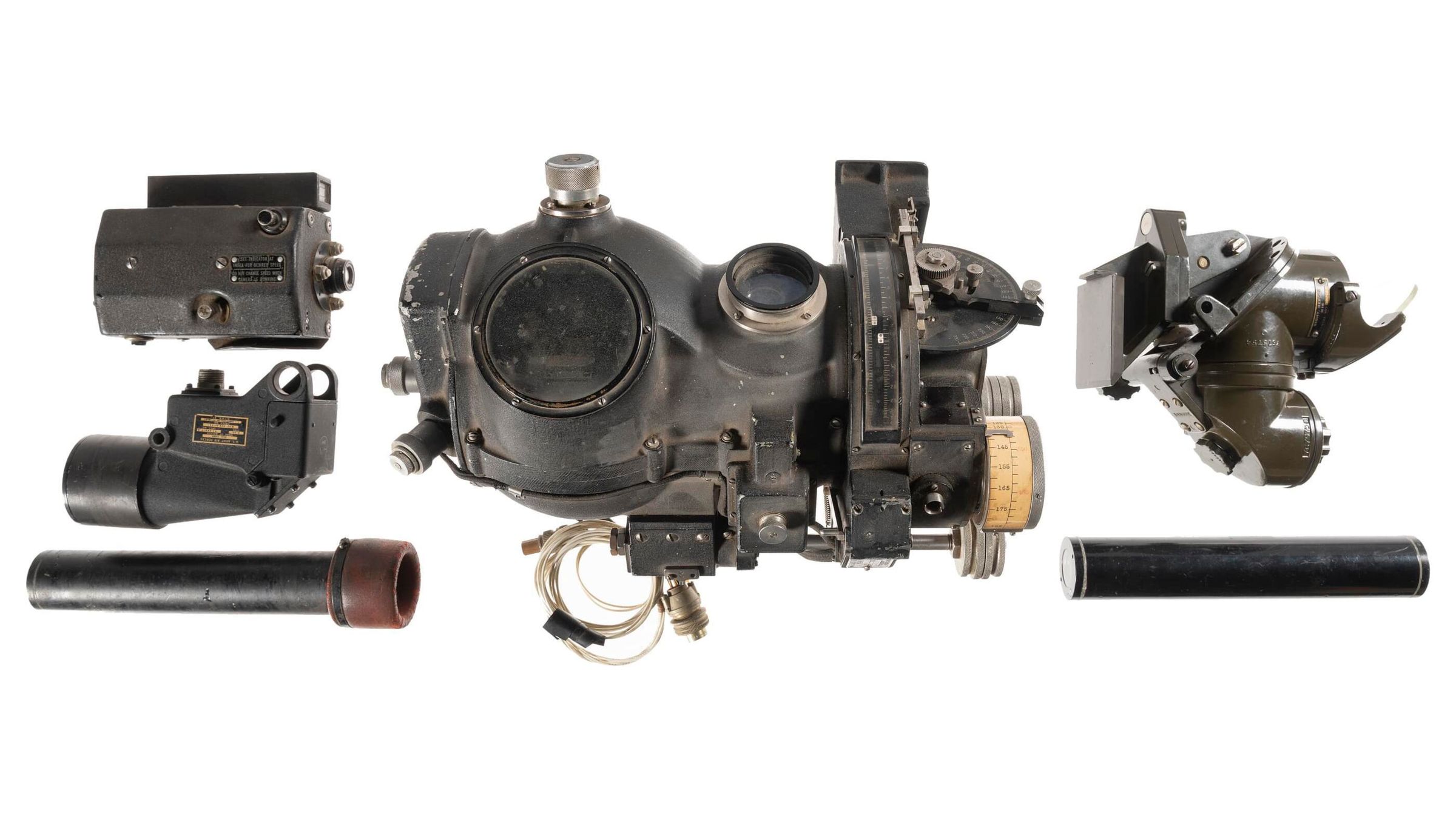 Assorted U.S. Aircraft Sights Including a Rare Norden Bomb Sight | Rock ...