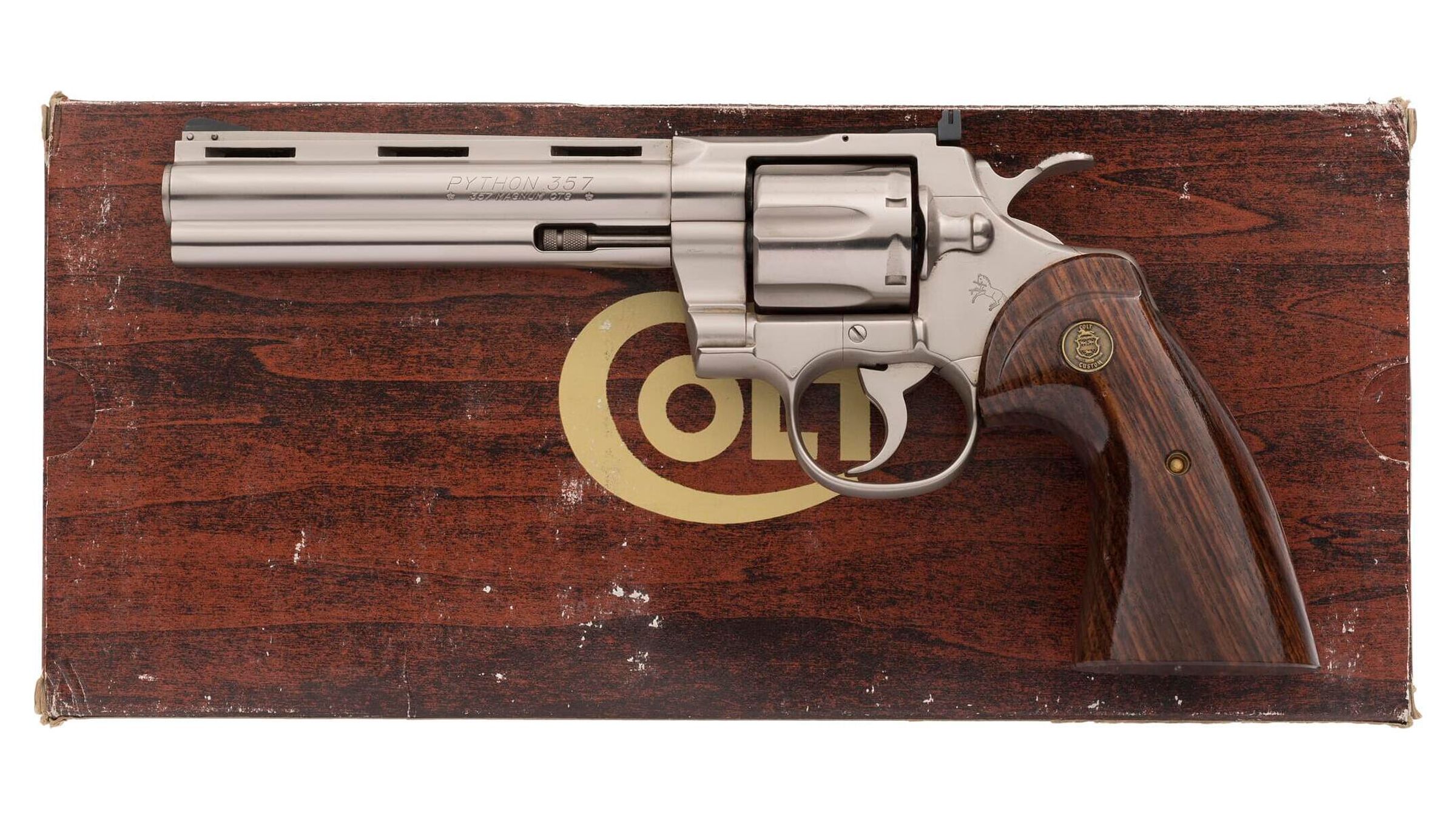 Colt Python Double Action Revolver with Box | Rock Island Auction