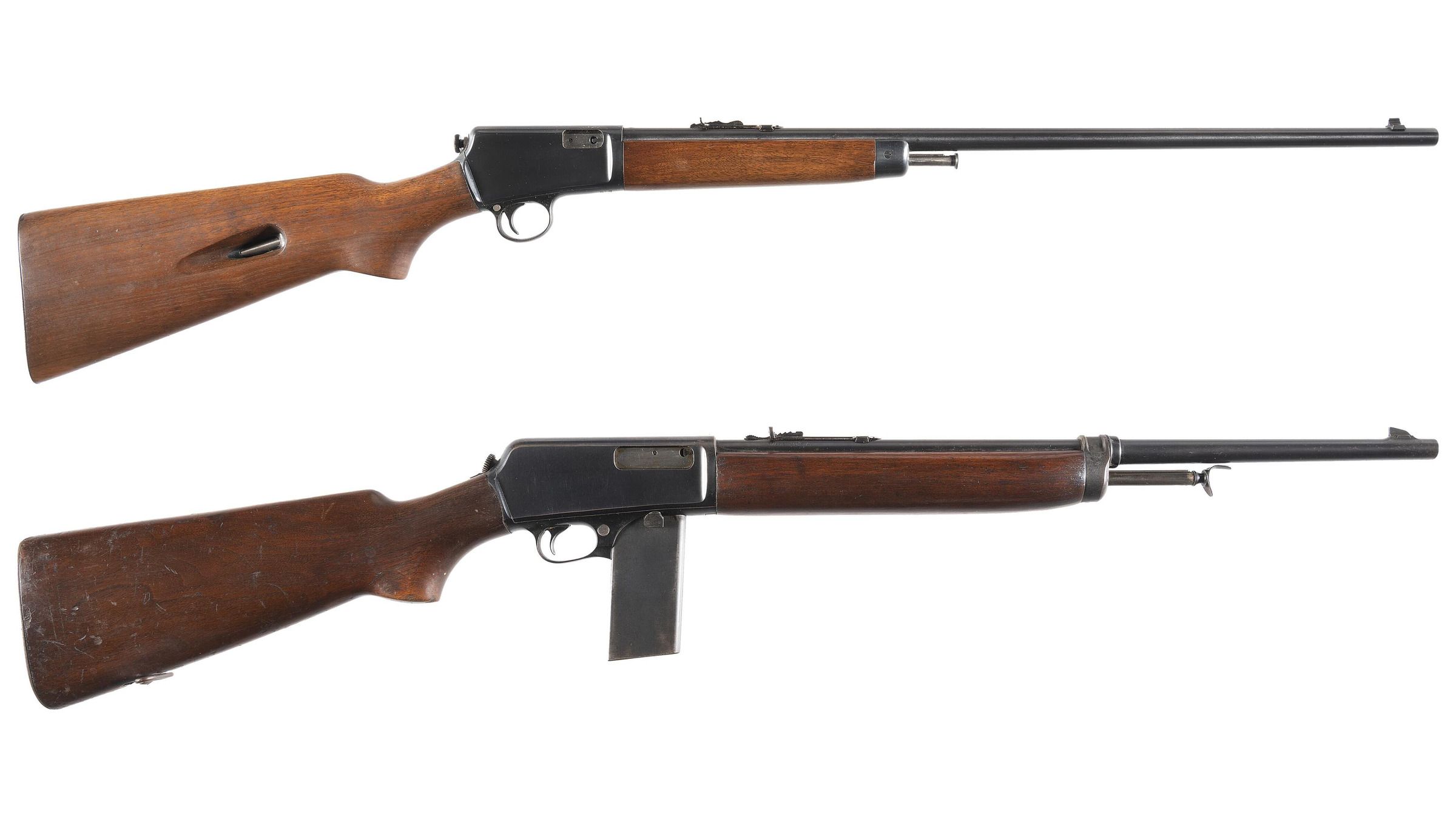 Two Winchester Semi-Automatic Rifles | Rock Island Auction