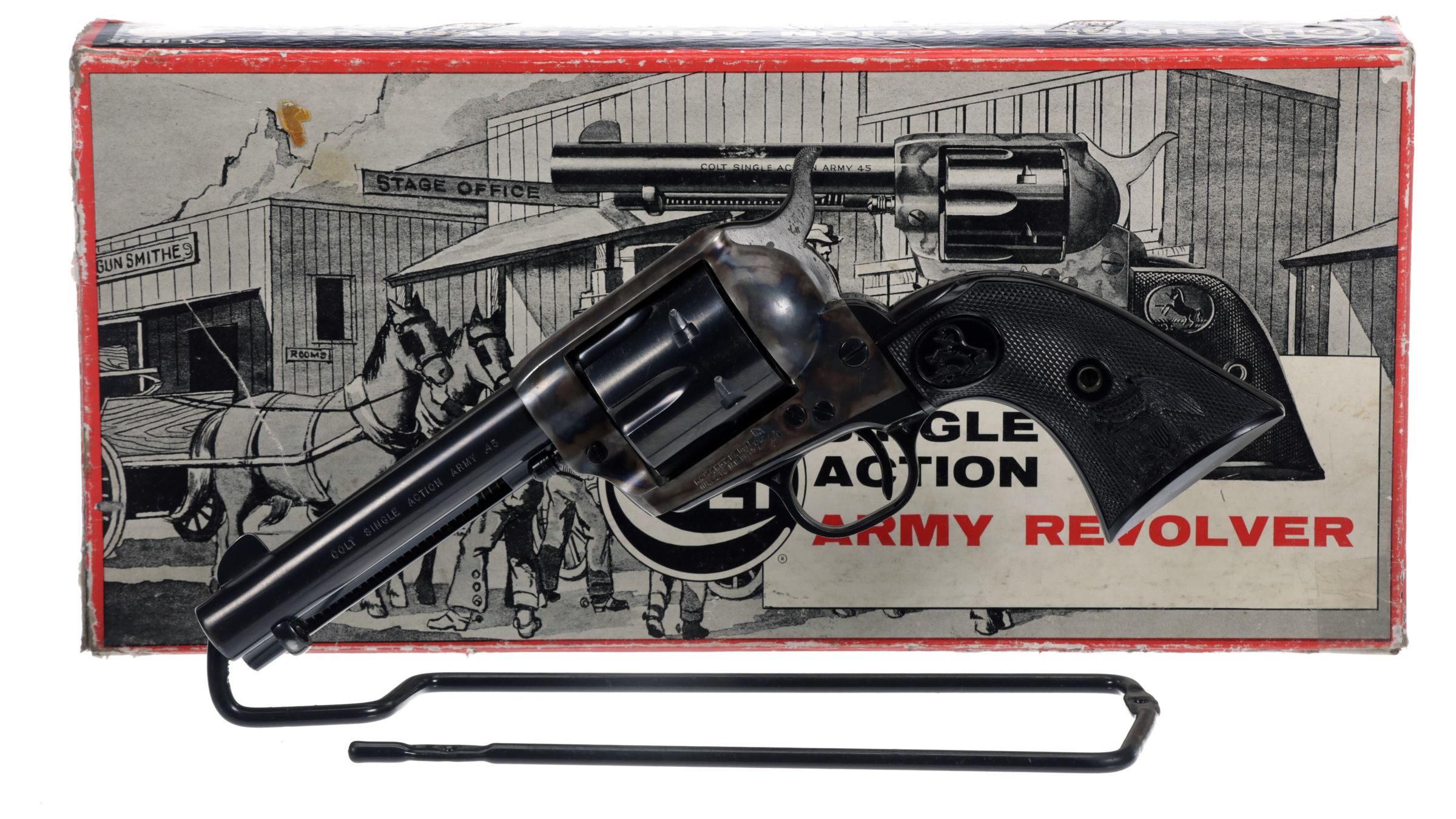 Colt Second Generation Single Action Army Revolver and Box | Rock ...