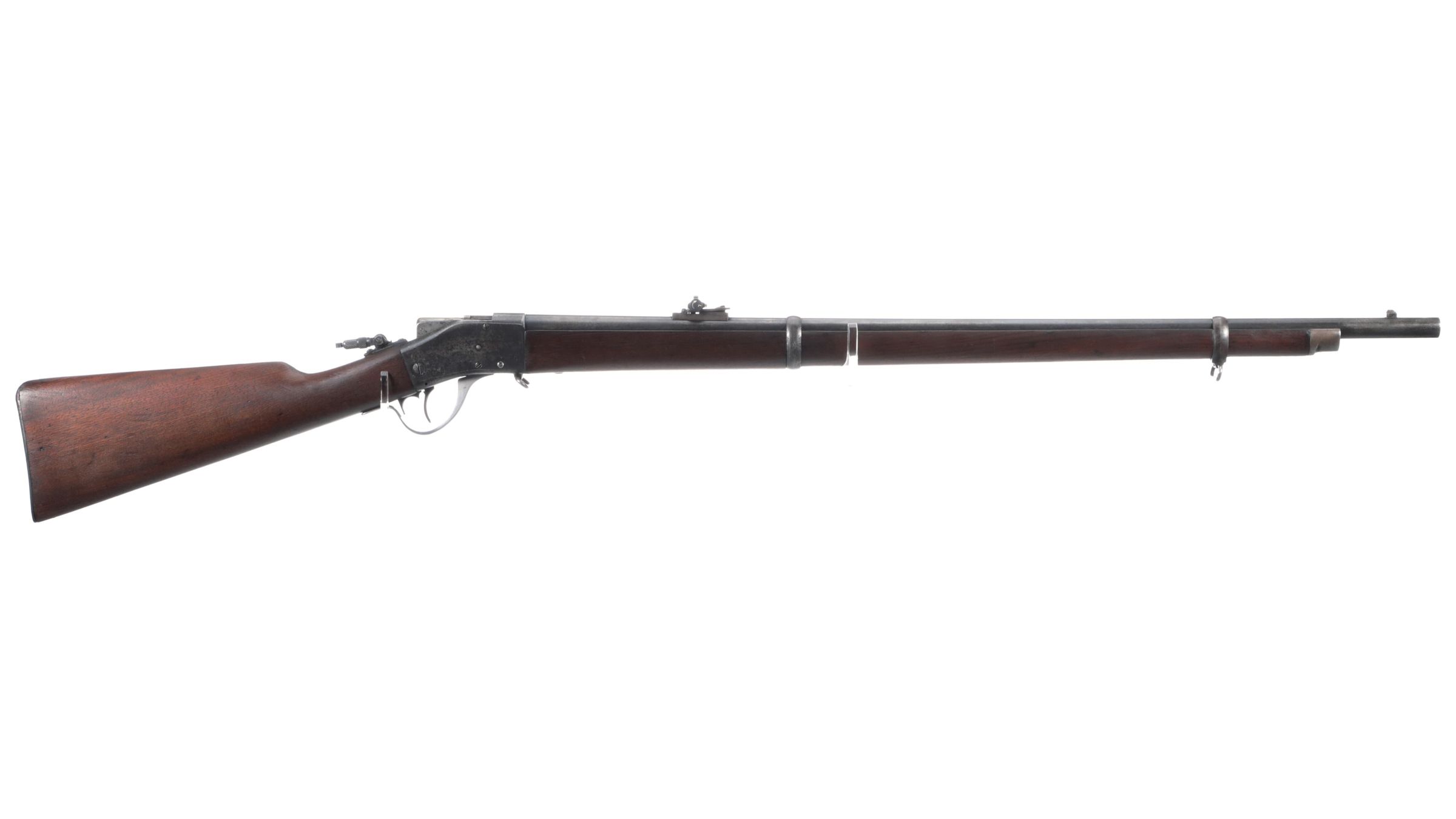Sharps-Borchardt Model 1878 Military Single Shot Rifle | Rock Island ...