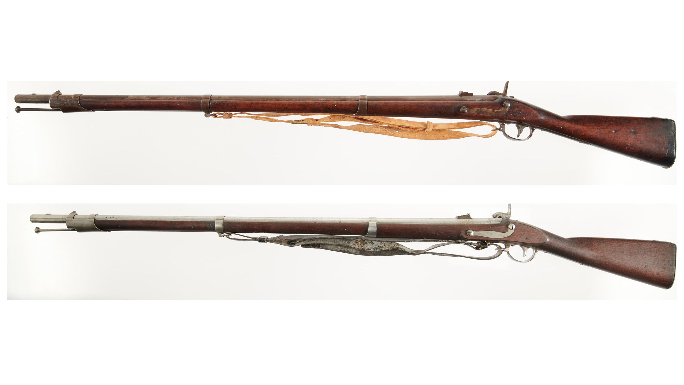 Two U.S. 1816 Hewes & Phillips Percussion Conversion Muskets | Rock ...