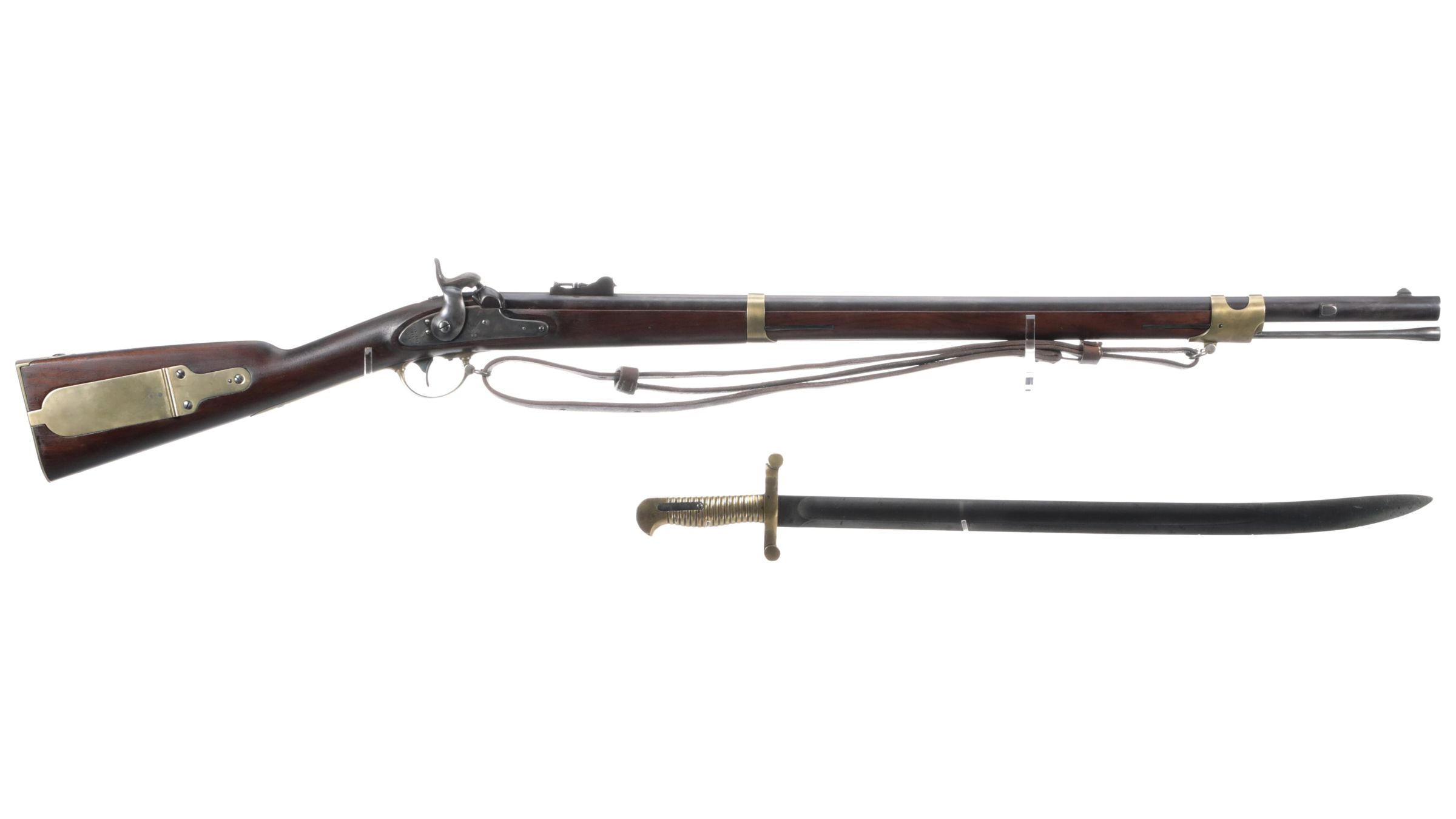 U.S. Harpers Ferry 1841 Mississippi Rifle with Bayonet | Rock Island ...