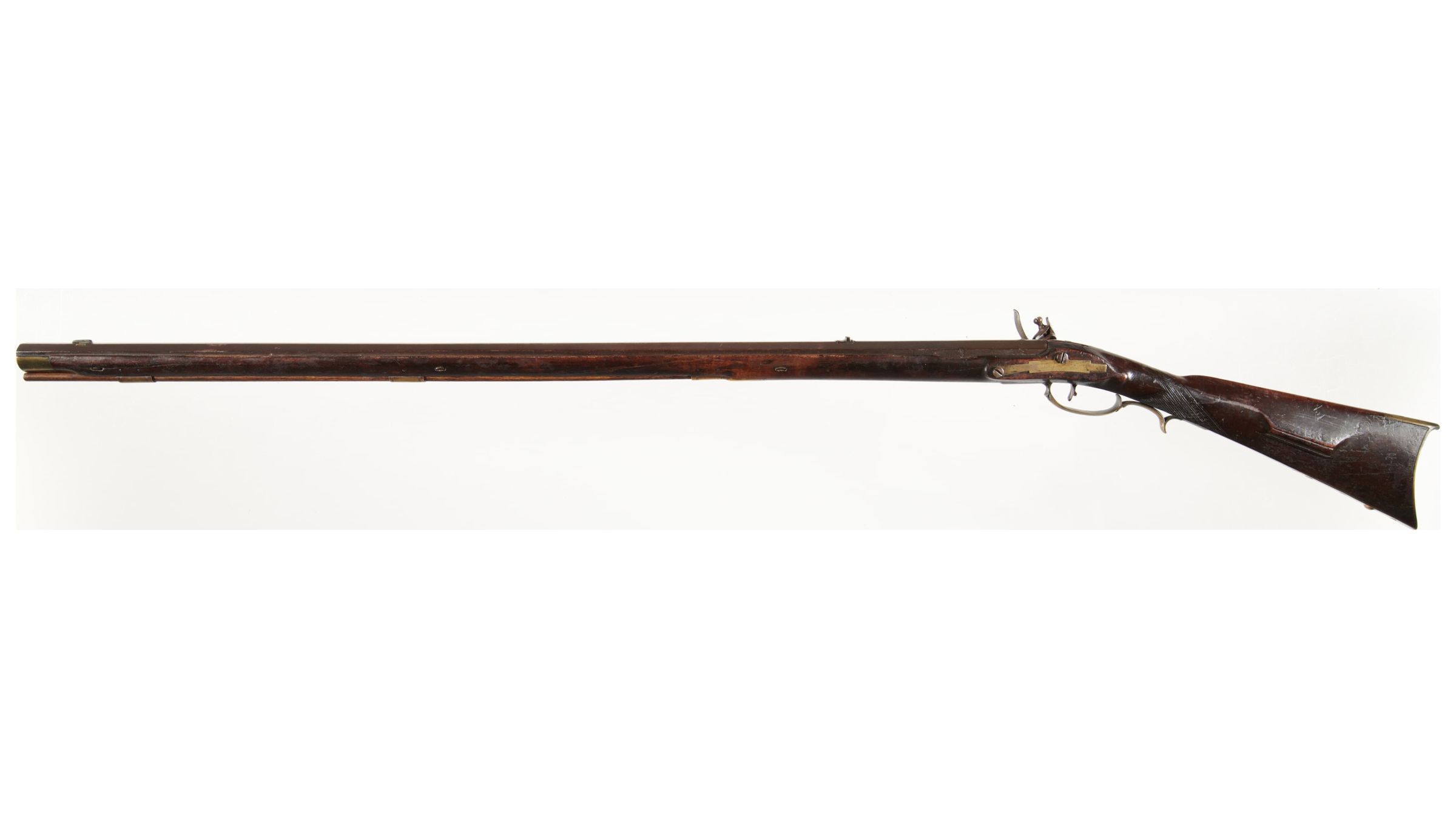 Unknown Flintlock American "Smooth Rifle" | Rock Island Auction