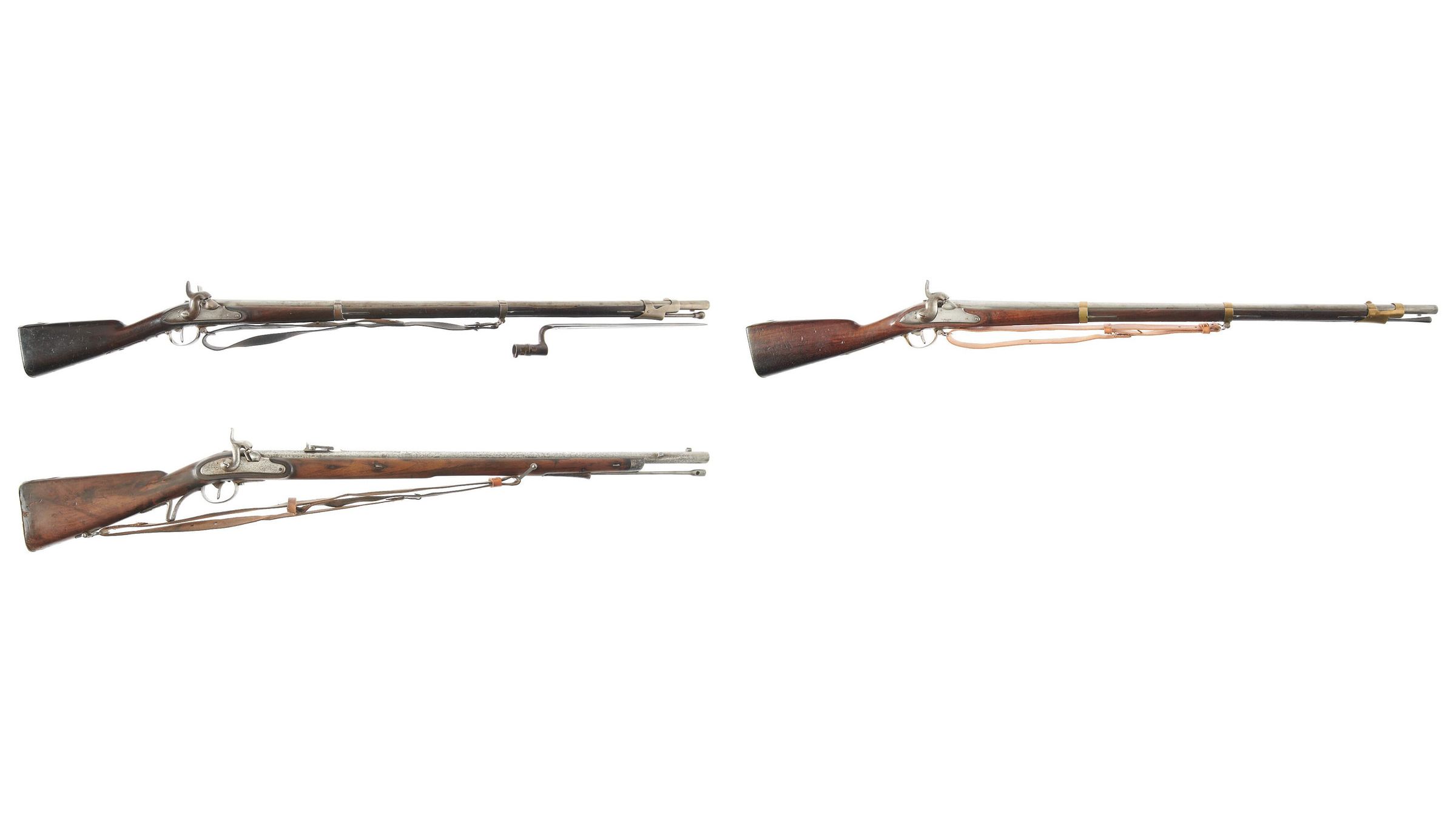 Three Civil War Era European Percussion Rifles | Rock Island Auction