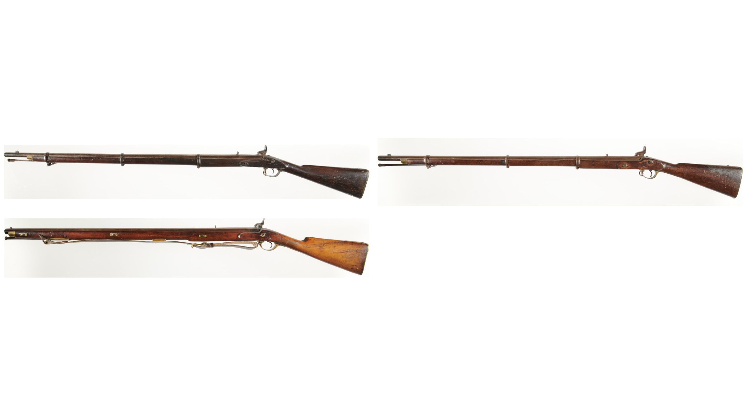 Three Antique Indian Enfield Style Muskets | Rock Island Auction