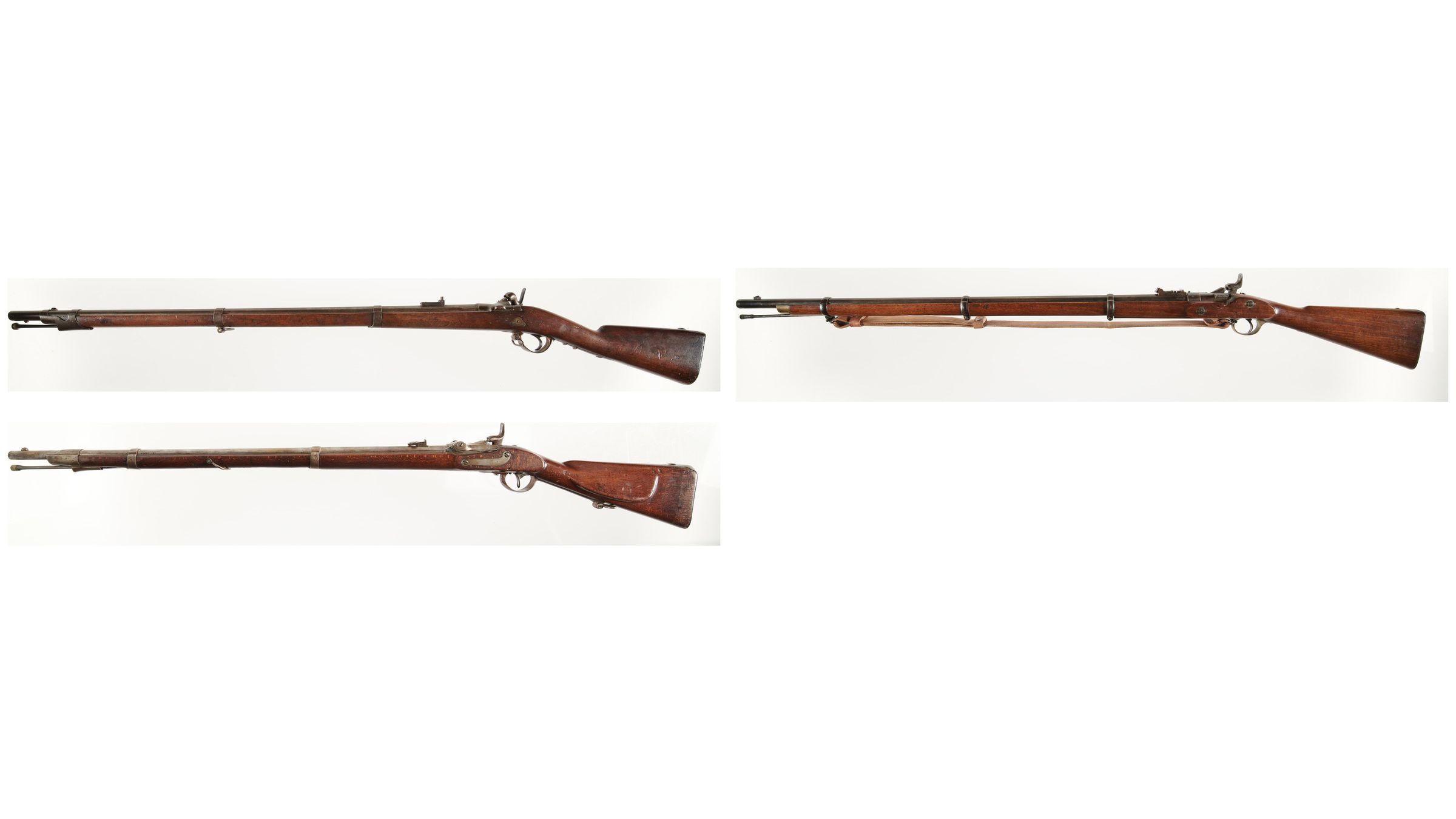 Three Antique European Military Breech Loading Conversion Rifles | Rock ...