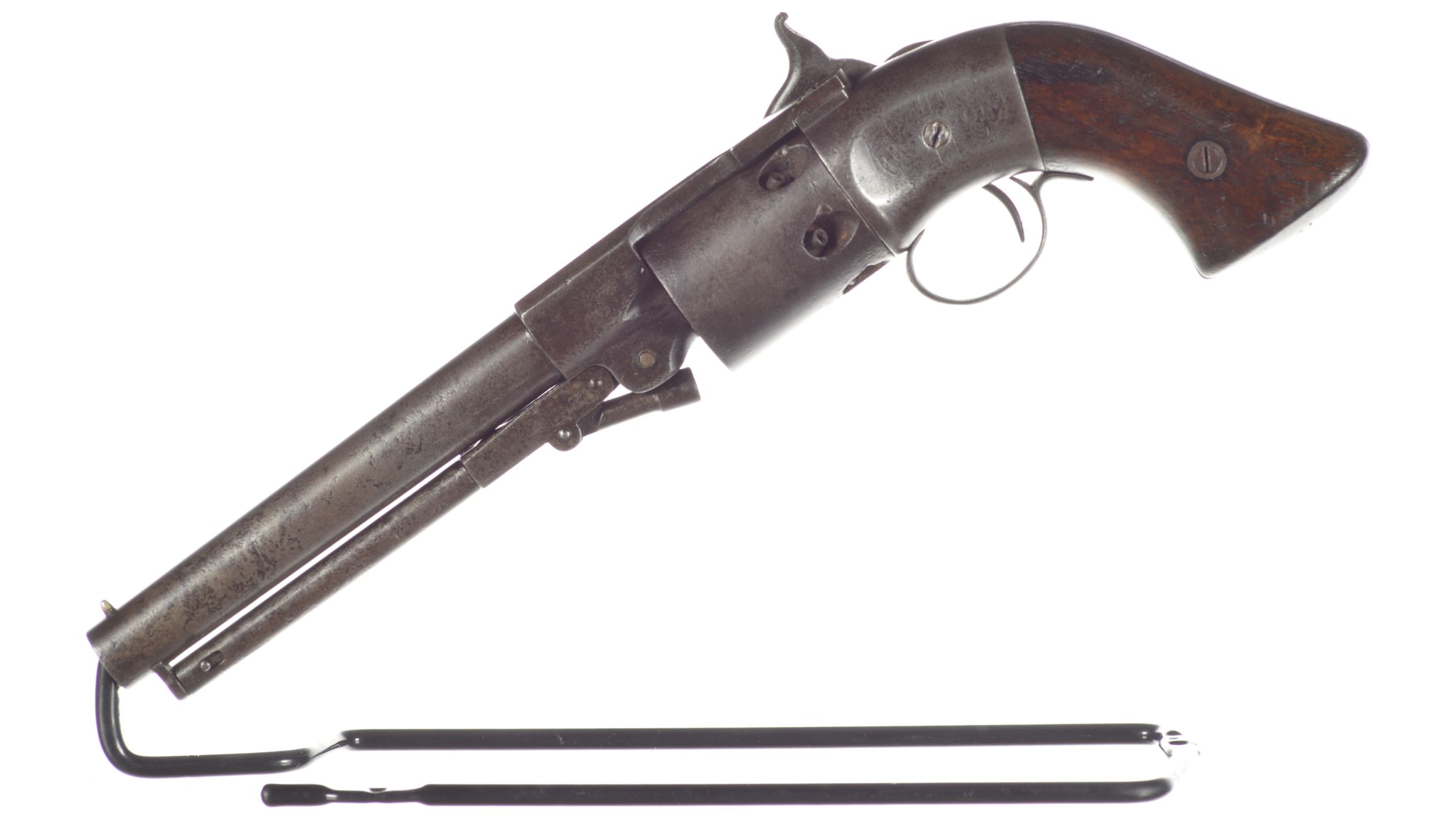 Springfield Arms Single Trigger Navy Model Revolver | Rock Island Auction