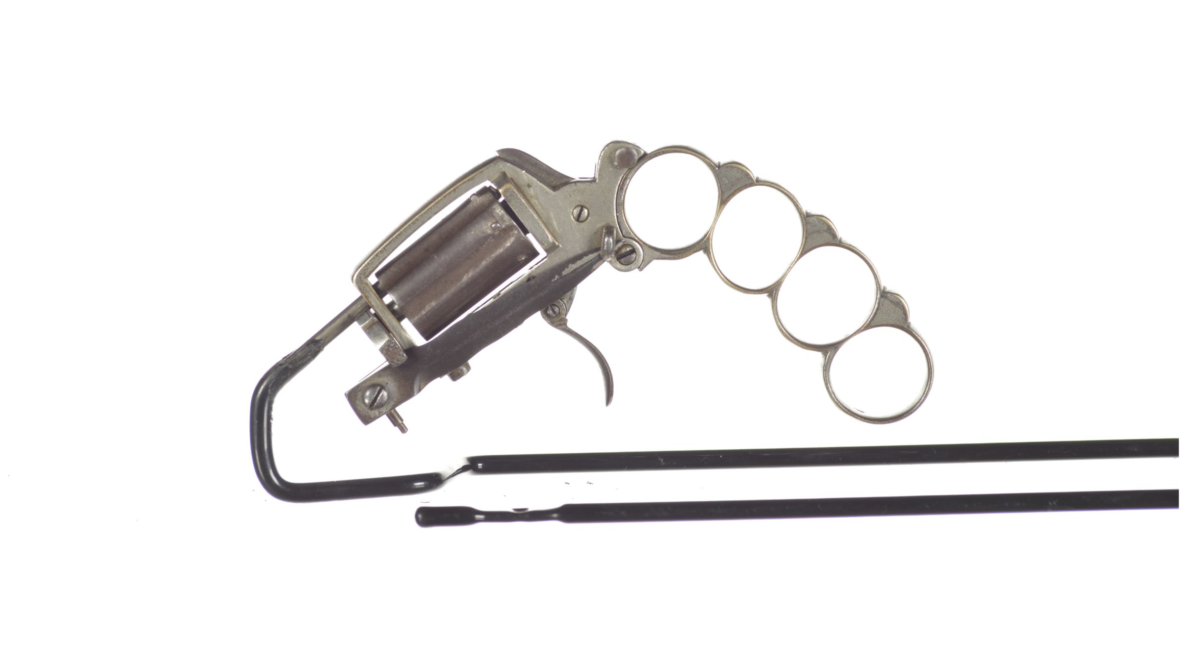 Dolne Apache Knuckleduster Revolver with Folding Dagger | Rock Island ...