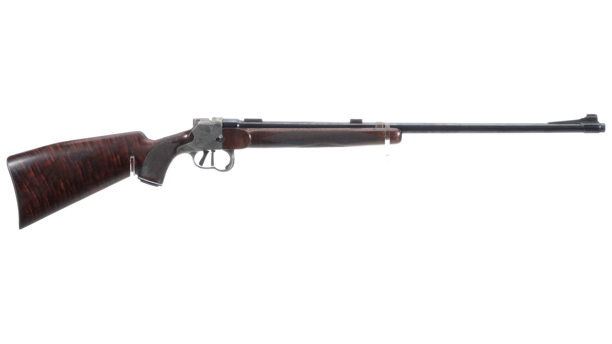 Max Heym Heeren Single Shot Falling Block Rifle | Rock Island Auction
