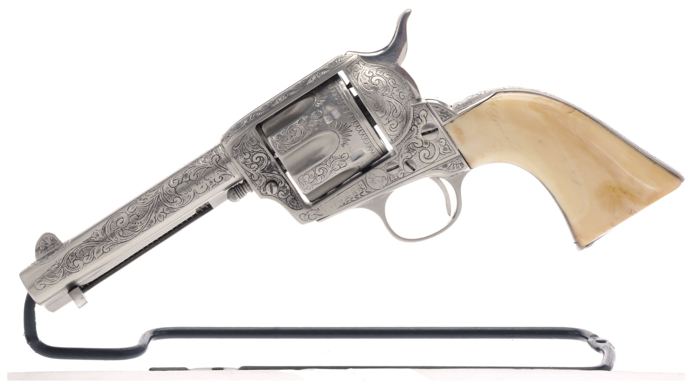 Engraved Colt First Generation Single Action Army Revolver | Rock Island Auction