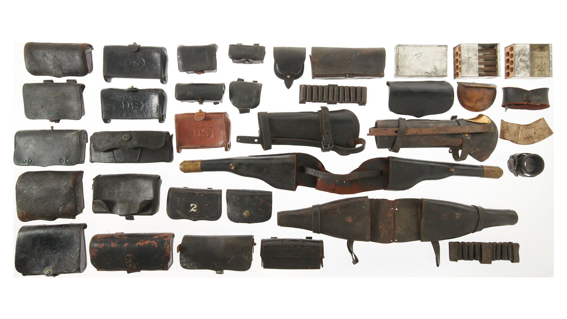 US Military Ammunition Pouches, Pommel Holsters, Belts & Slings | Rock ...