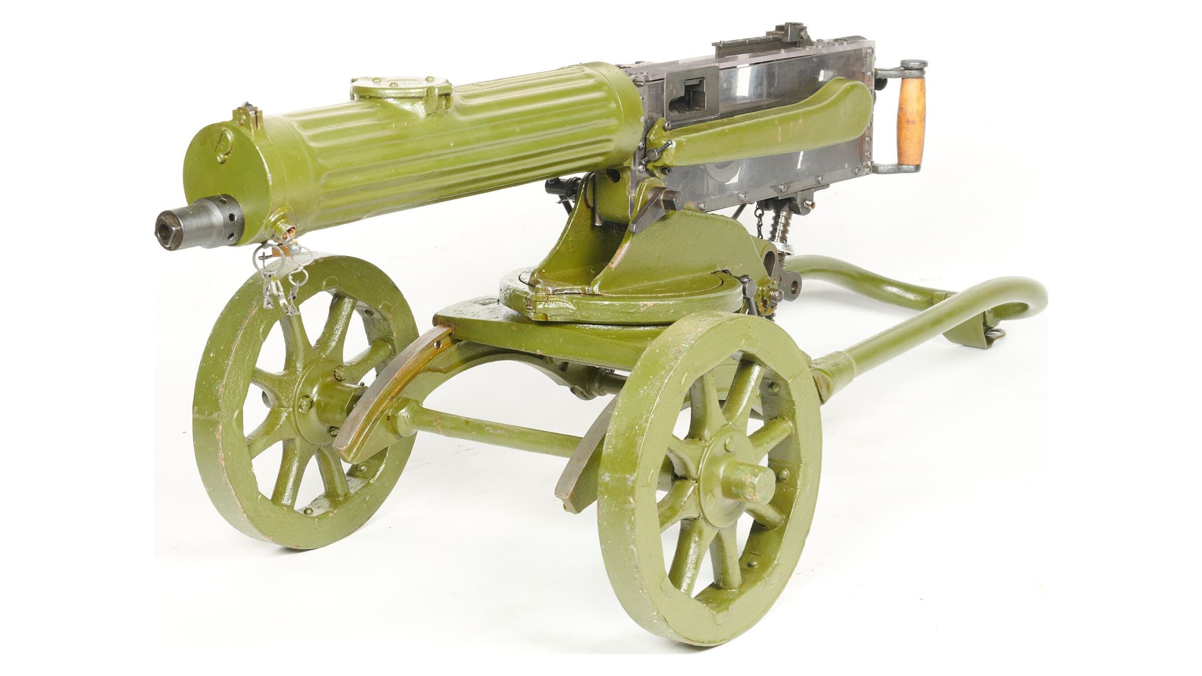 Inert Soviet PM1910 Maxim Gun with Sokolov Mount and Accessories | Rock ...