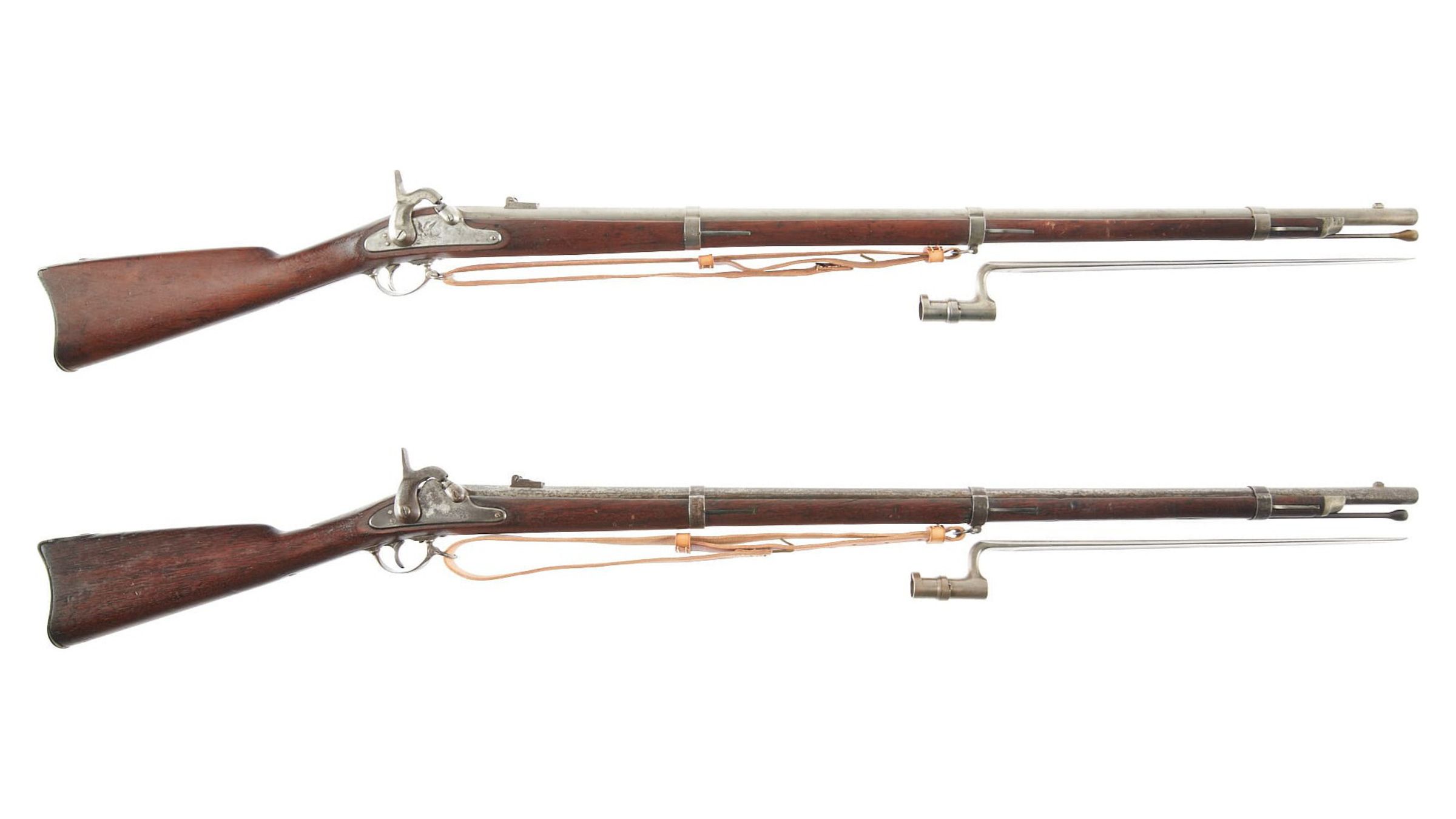 Two Civil War Whitney Percussion Rifle-Muskets with Bayonets | Rock ...