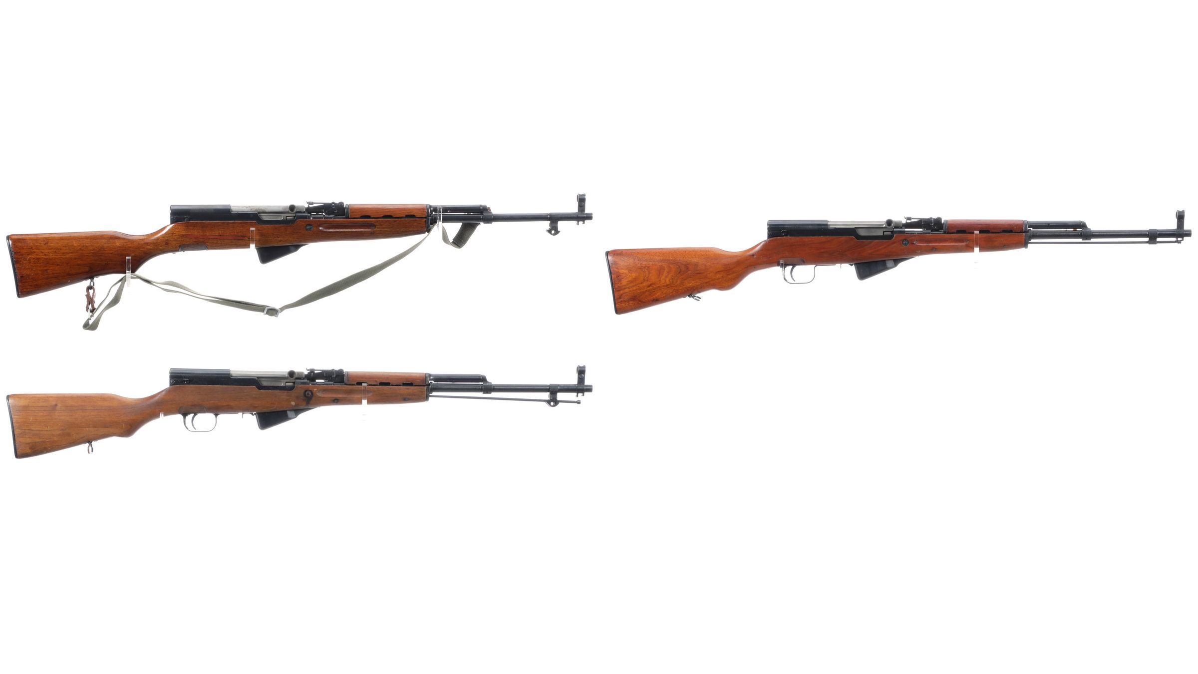 Three Chinese SKS Semi-Automatic Rifles | Rock Island Auction