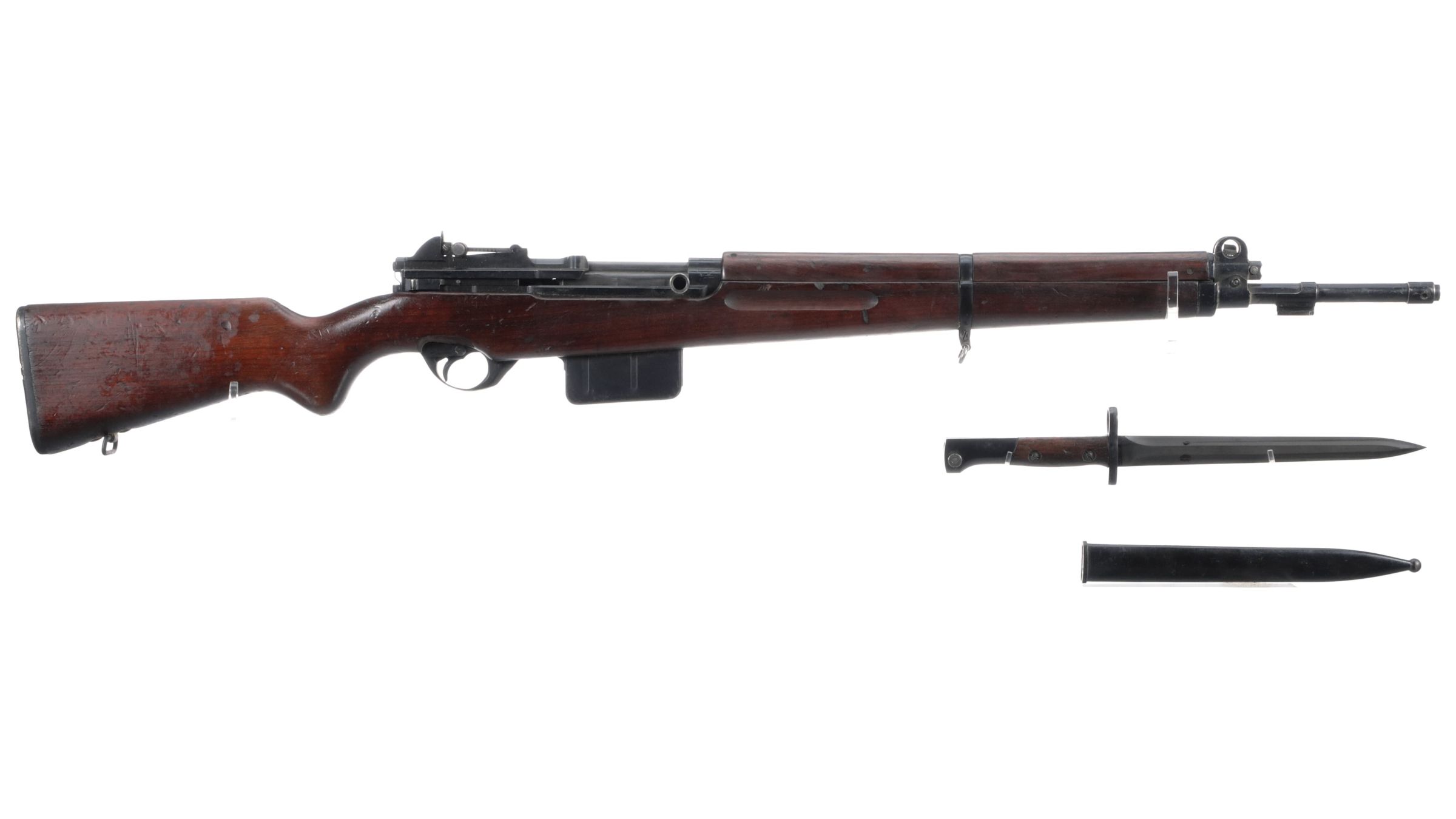 FN Luxembourg Contract 1949 Semi-Automatic Rifle with Bayonet | Rock ...