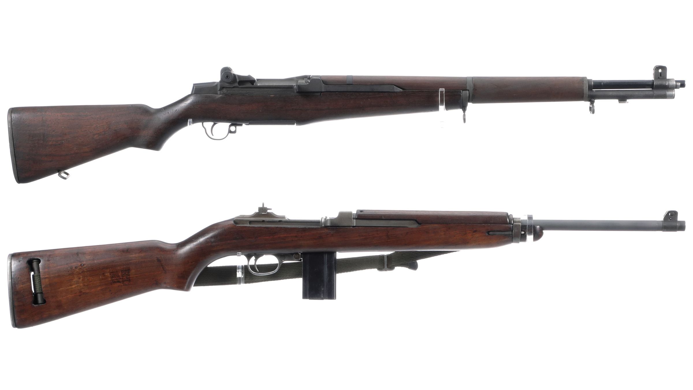Two U.S. Semi-Automatic Long Guns | Rock Island Auction