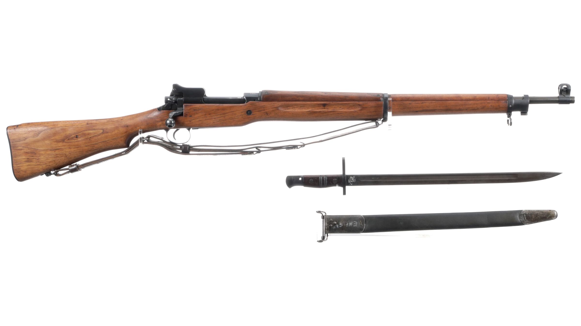 U.S. Remington M1917 Bolt Action Rifle with Bayonet | Rock Island Auction