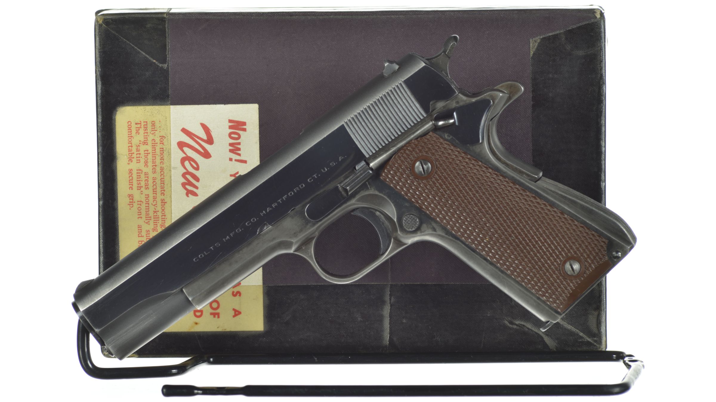 Colt .38 Super Semi-Automatic Pistol with Box | Rock Island Auction