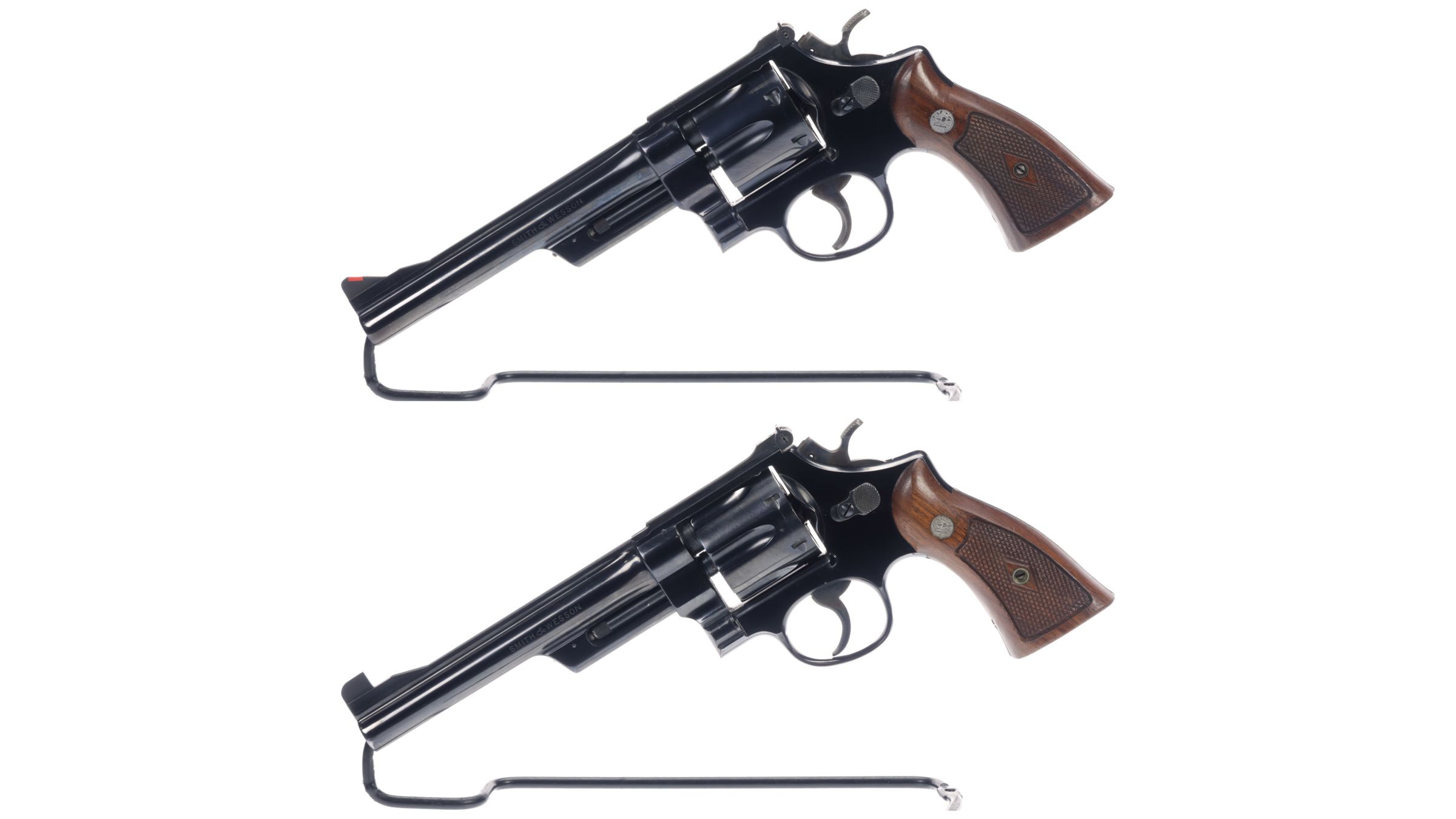 Two Smith & Wesson .44 Hand Ejector Pre-Model 24 Revolver | Rock Island ...